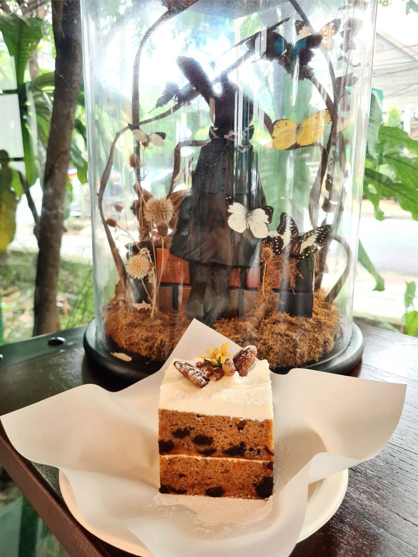 Carrot Cake ร้าน Laff Cafe