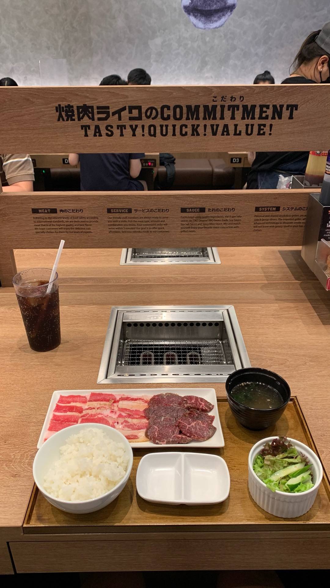 ชุดเนื้อคารูบิ & เนื้อฮารามิ ร้าน Yakiniku like - Wongnai