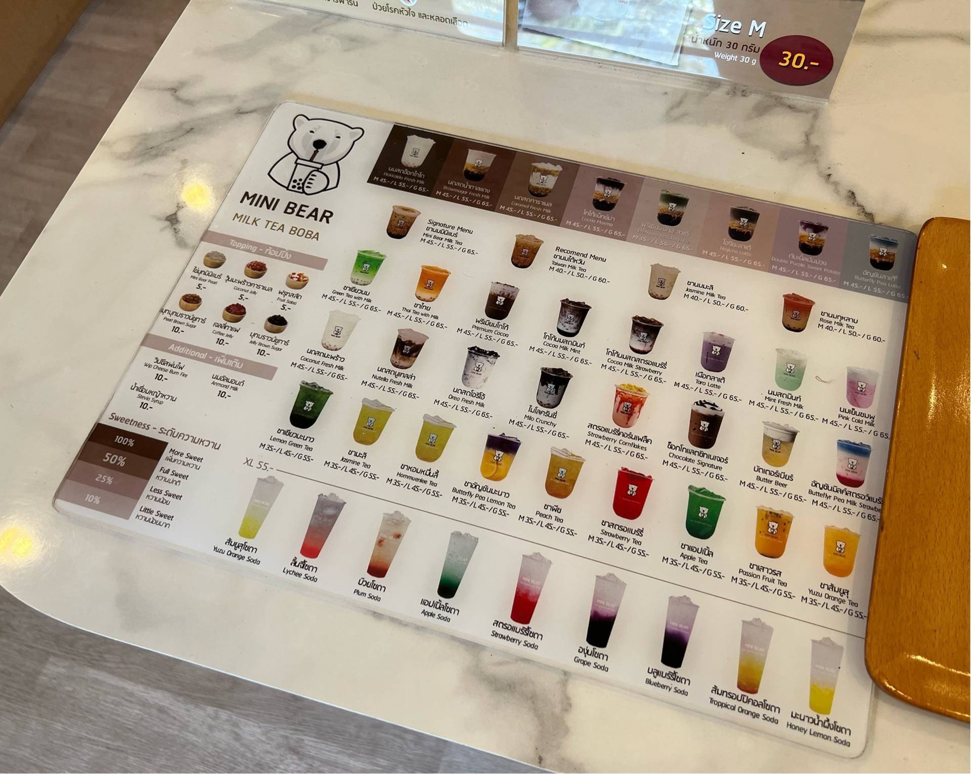 รูป MINI BEAR - 小熊 สาขาแปดริ้ว