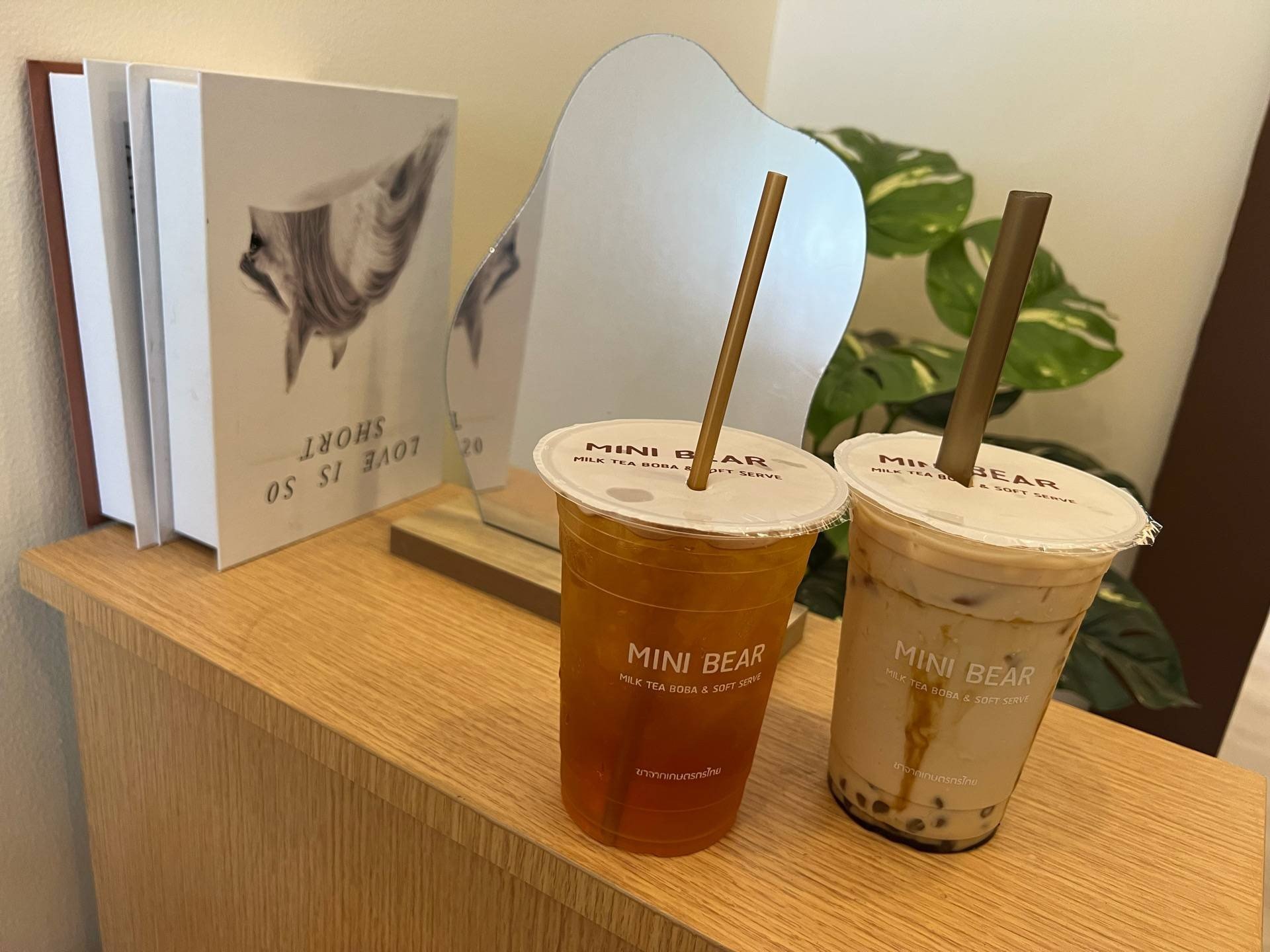 รีวิว Mini Bear 小熊 สาขาแปดริ้ว ชานมไข่มุกพรีเมี่ยม ไข่มุกทำเอง