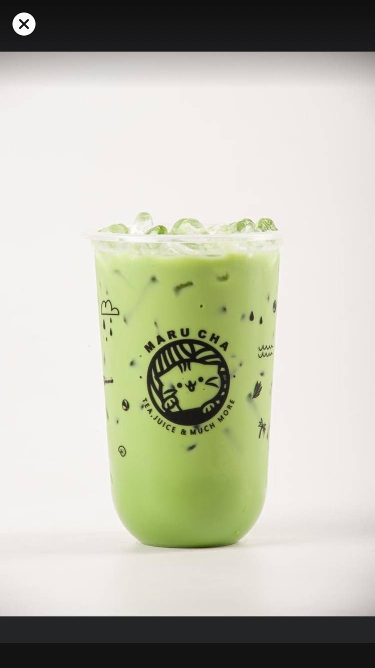 ชานมแคนตาลูป • image ร้าน MARU CHA บ้านดู่เมืองใหม่ เชียงราย บ้านดู่ ...