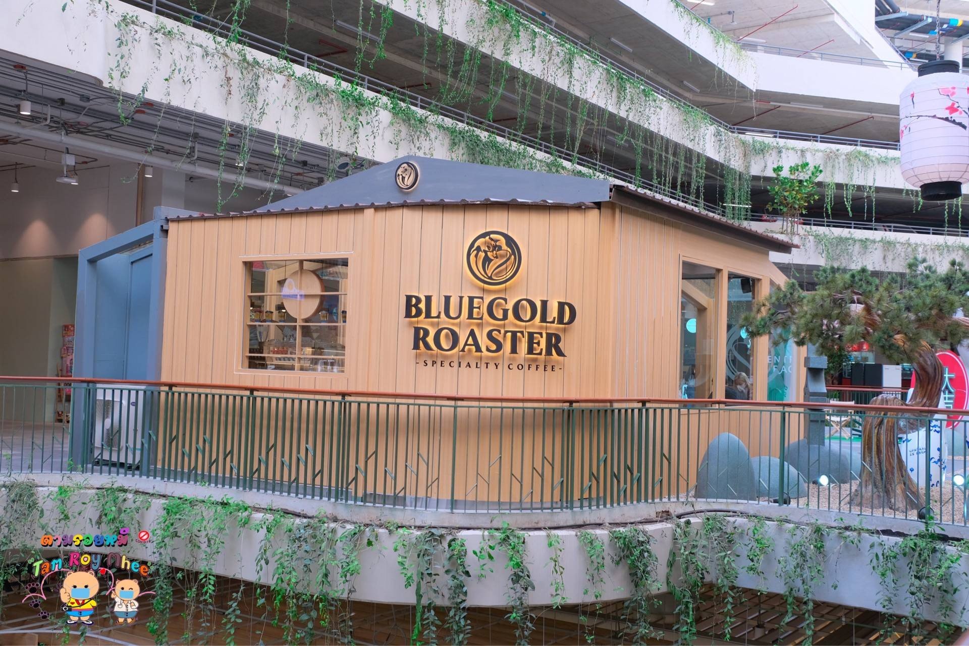 รีวิว ไร่กาแฟขี้ชะมด Bluegold เซ็นทรัลศรีราชา - อร่อย หอม ละมุน