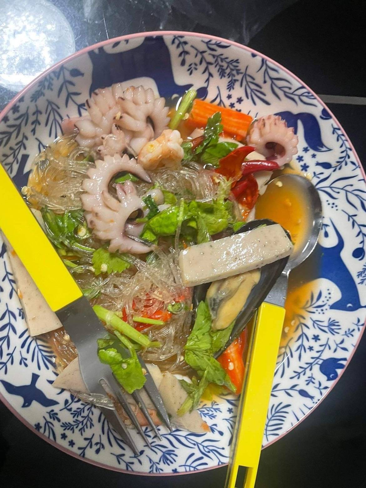 รีวิว ร้านกูฟิน Goo-fin ข้าวกระเพรา กุ้งถัง ตำ ยำ ซีฟู้ด มีนบุรี - ปกติ ...