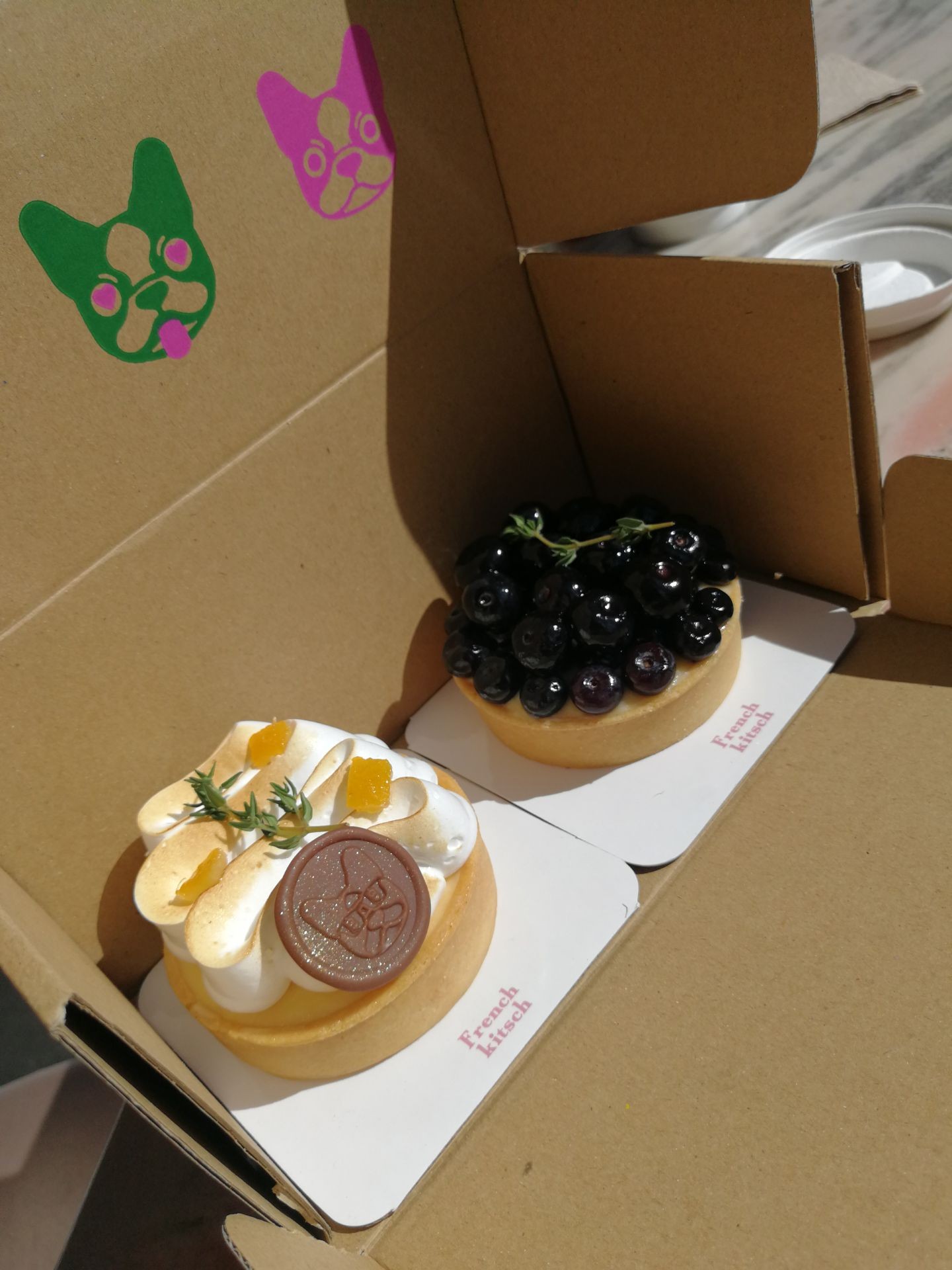 Miss Anna [Blueberry tart] ร้าน French Kitsch Cafe’ Project French ...