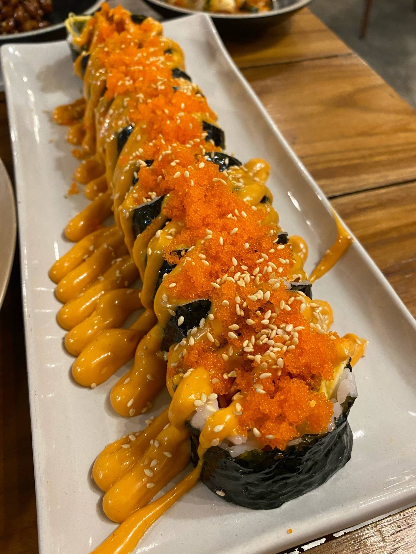 Fried Shrimp kimbab ร้าน Bookmagol 북막골 เอกมัย