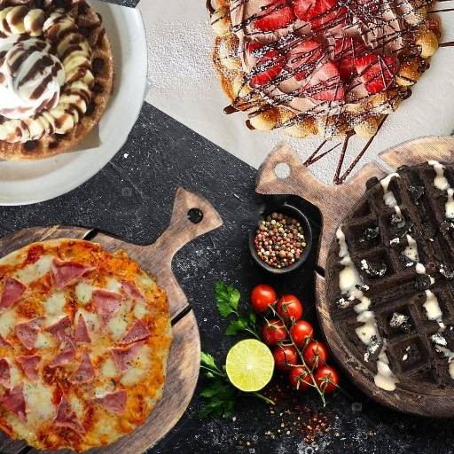 [รีวิว] ร้าน Meow Meow Korea Waffle Samyan | เมนูแนะนำ รูปภาพ ราคา