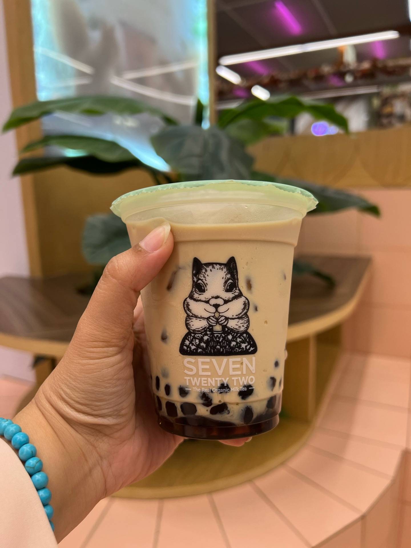 รีวิว 722 Seven Twenty Two Organic Milk Tea เซนทรัลเวิลด์ ชั้น 7 - 722 Milk Tea ความอร่อยที่ลงตัว