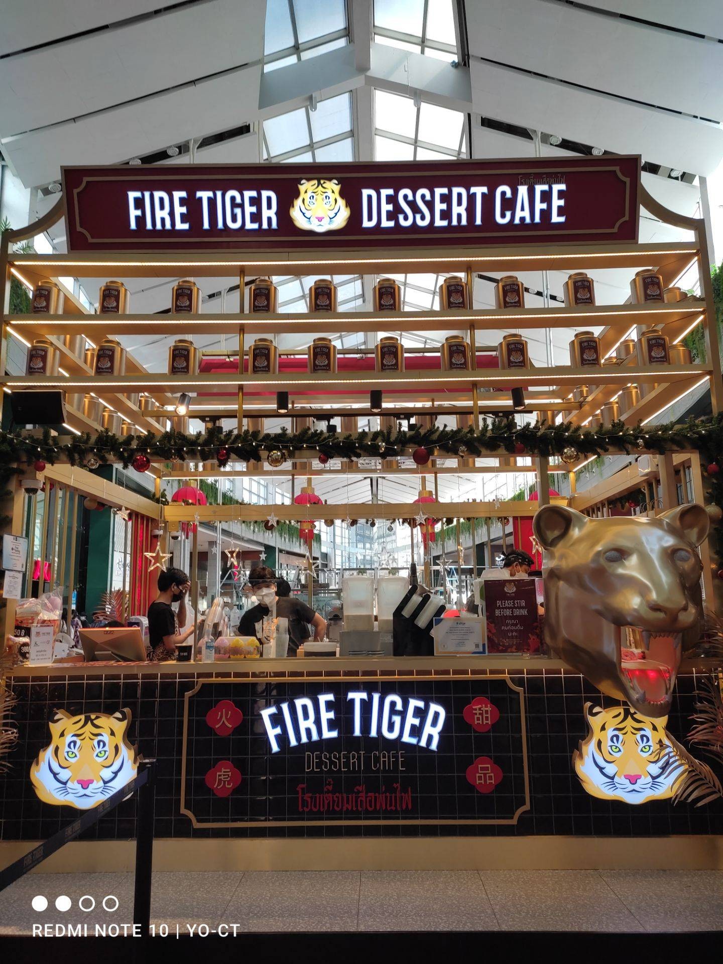 รีวิว Fire Tiger by Seoulcial Club Central World ชั้น7 - ชานมสูตรไลท์