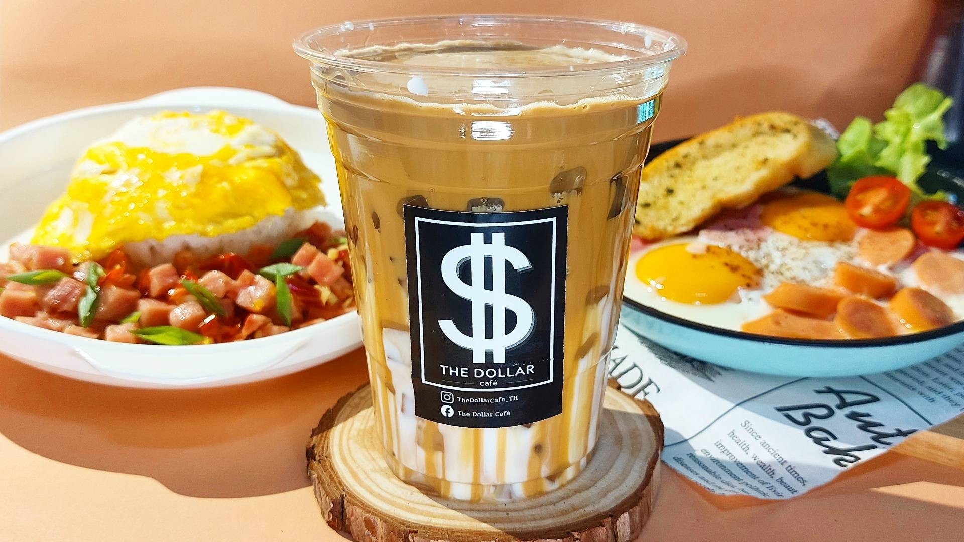 The Dollar Cafe ร้านกาแฟ ครอฟเฟิล ครัวซอง อาหารเช้า แซนวิช - สั่งอาหารเ ...