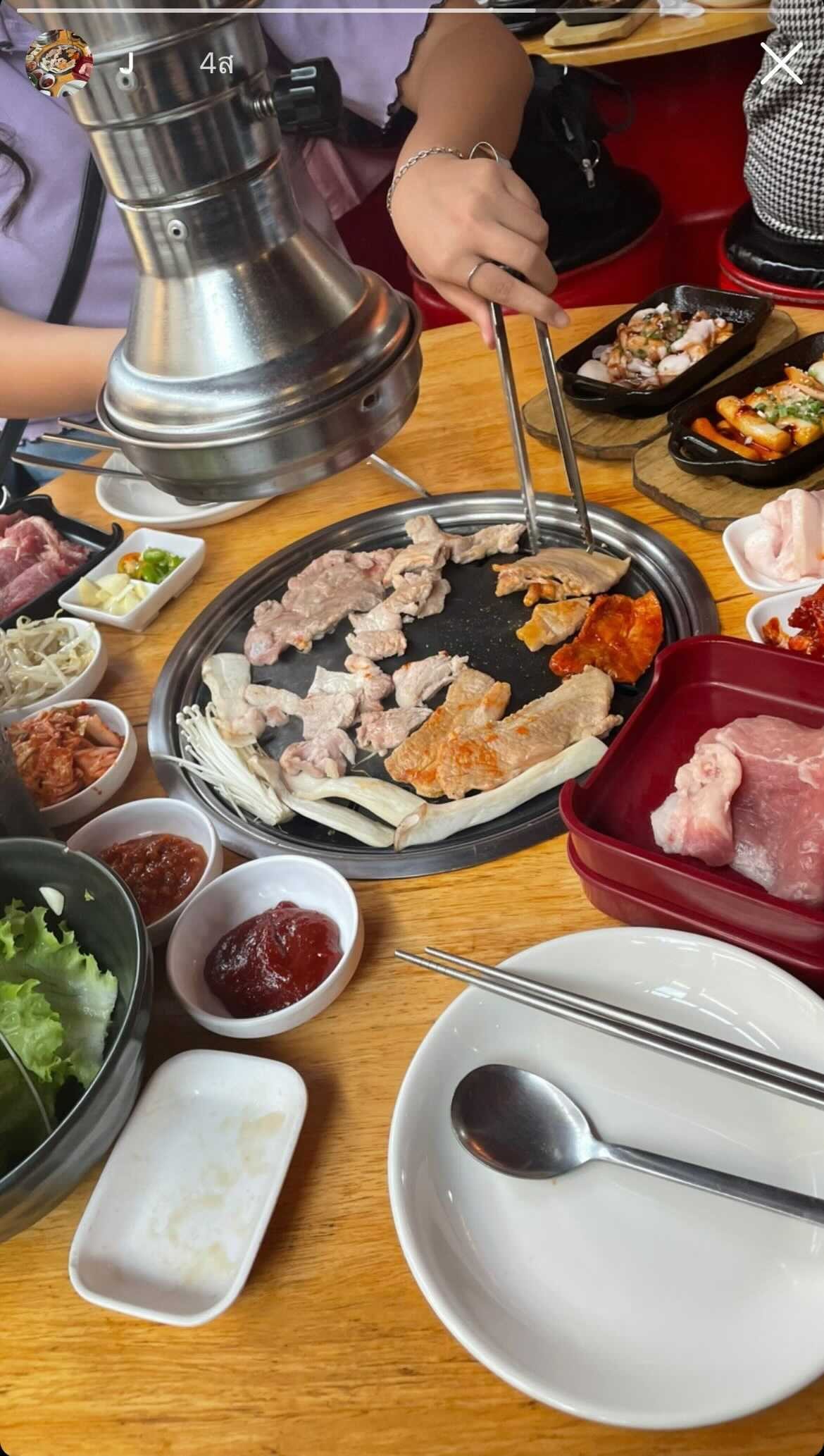 รีวิว OPPA BBQ ม. เกษตร - อาหารอร่อยถูกปากมากค่ะ