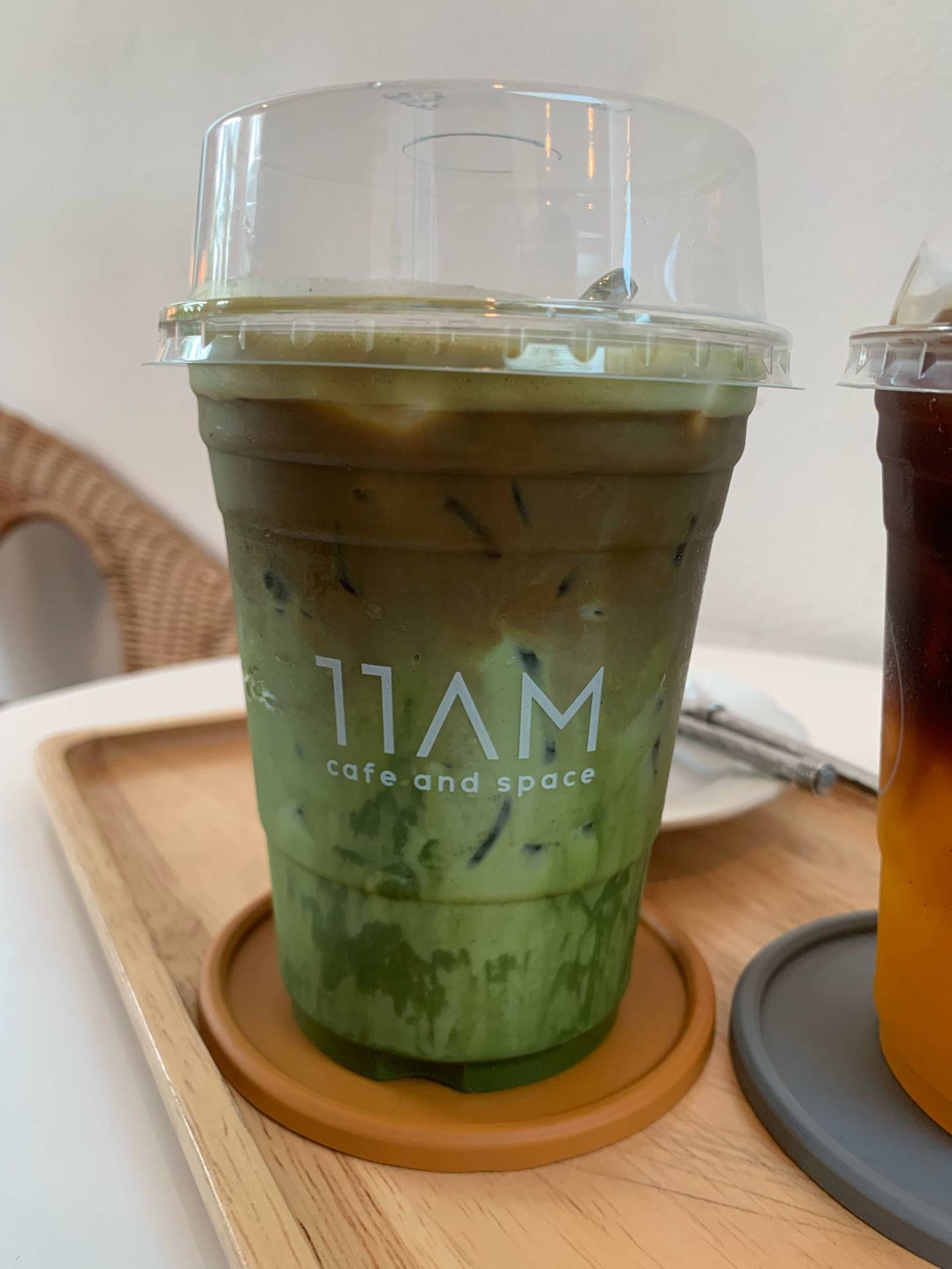 Matcha Espresso Uji matcha ร้าน 11AM cafe and space