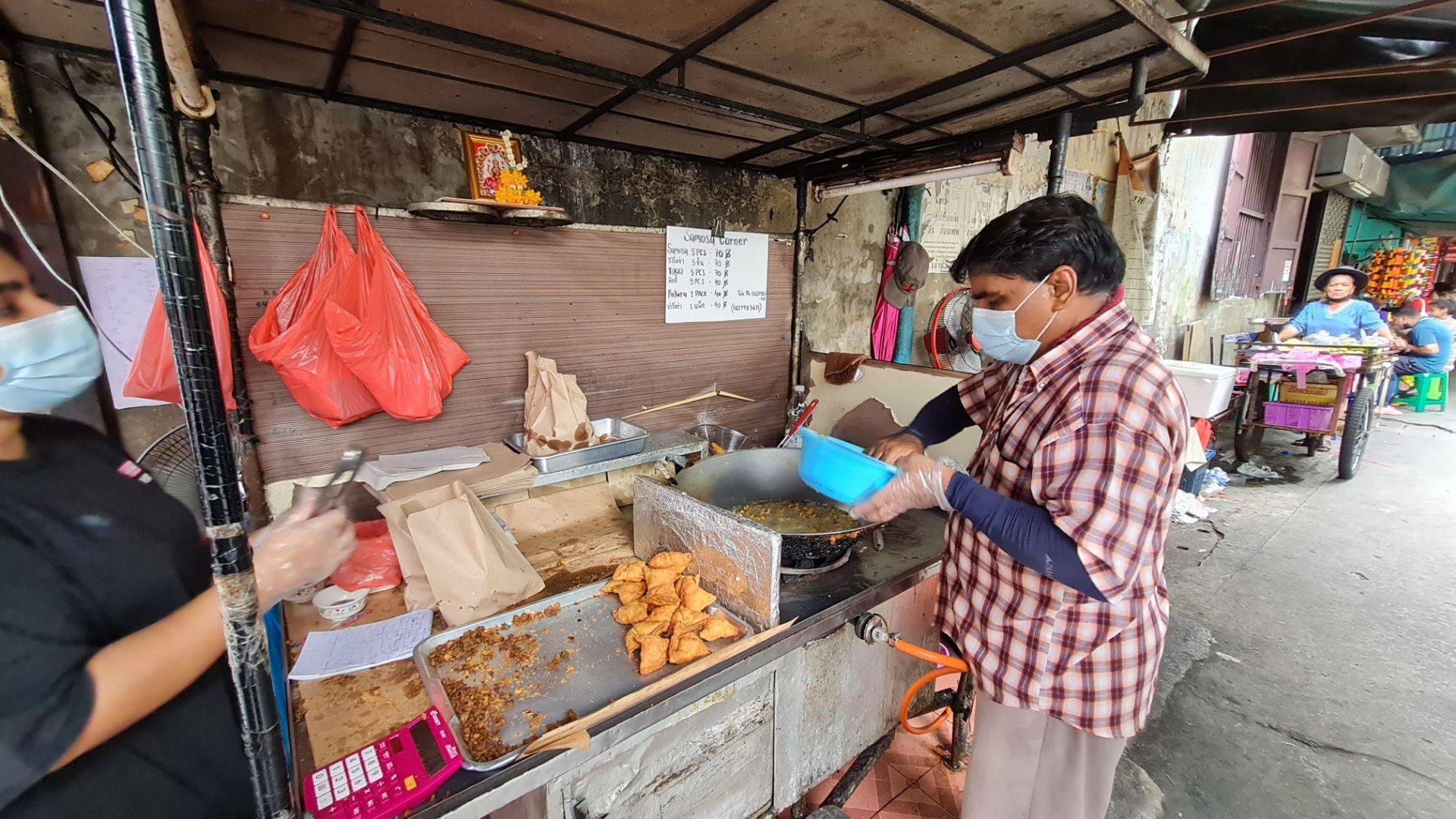 รูป Samosa Stall