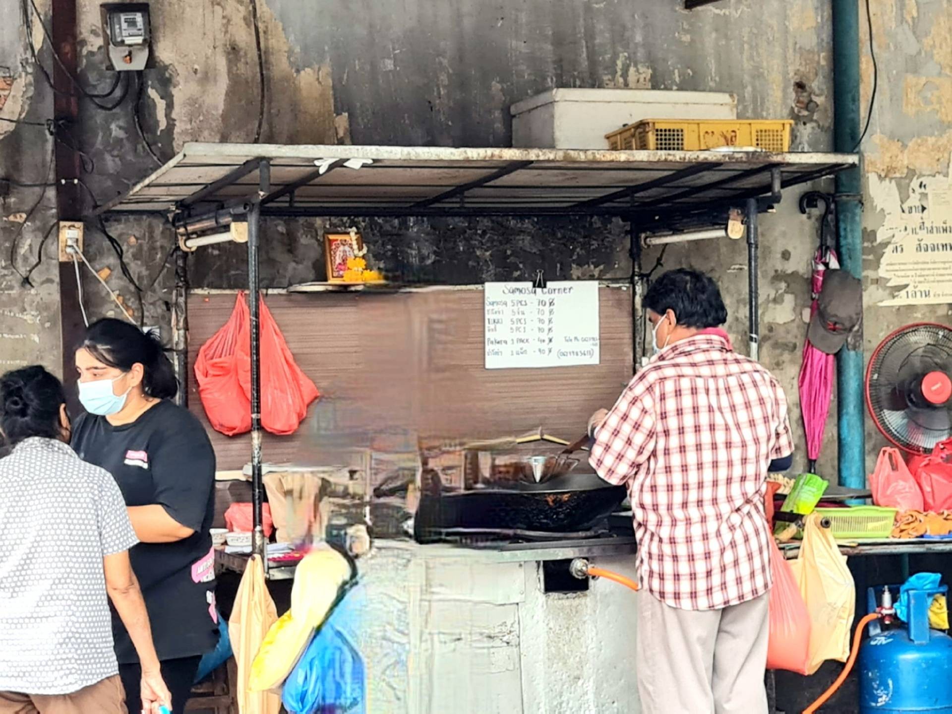 รูป Samosa Stall