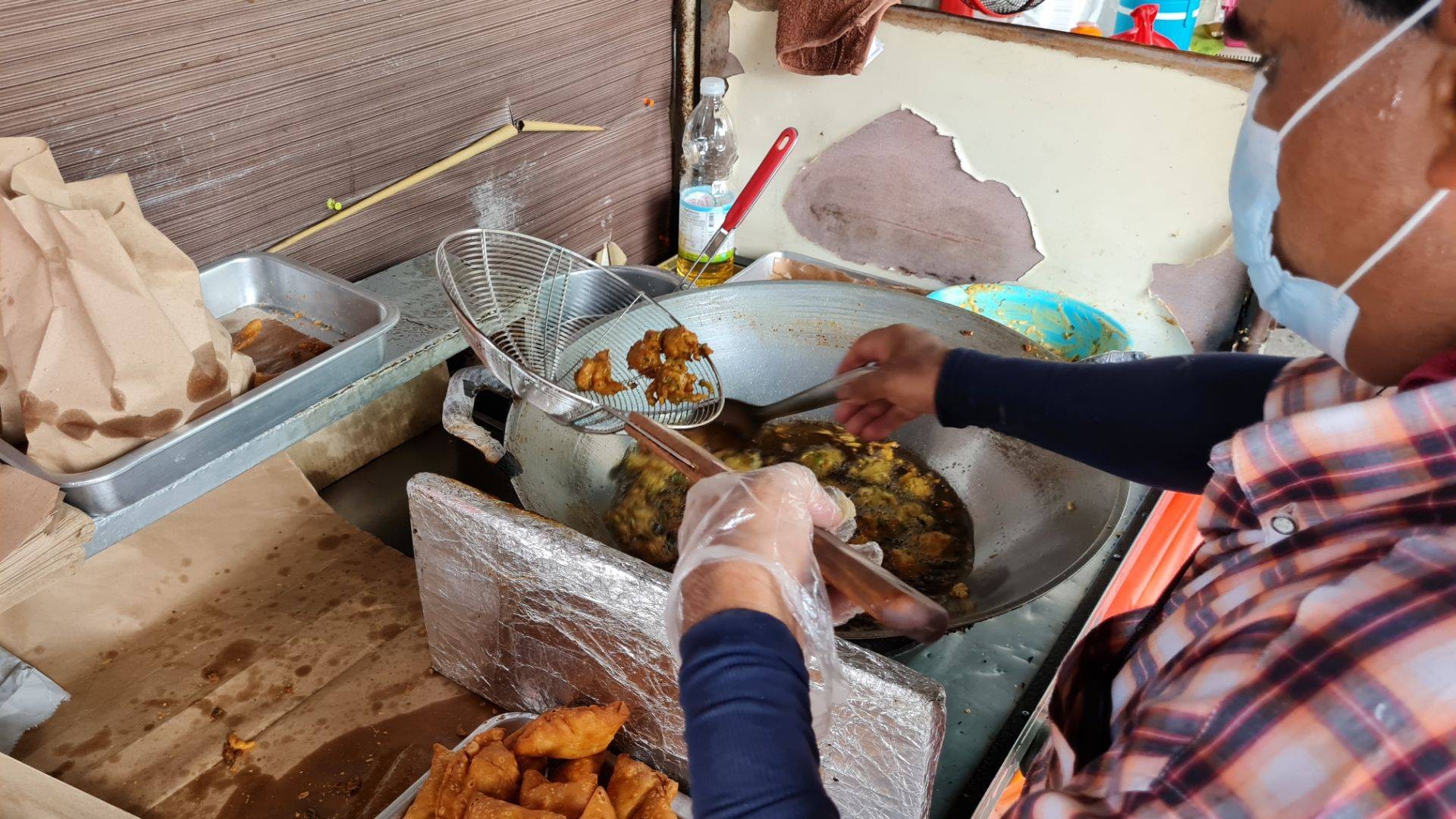 รูป Samosa Stall