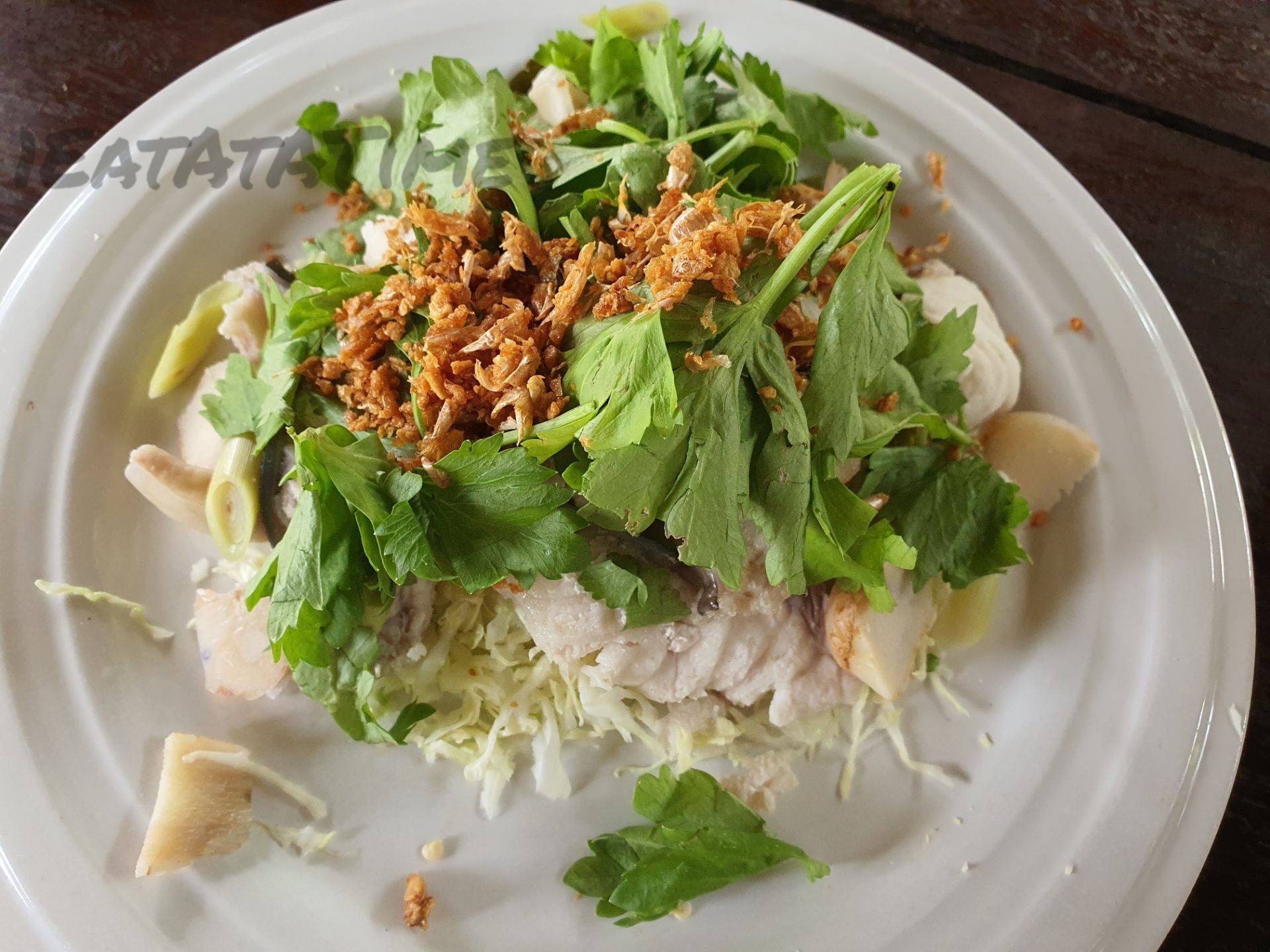 ปลาคังลวกจิ้ม ร้าน ครัวพริกแกง อาหารป่า ราชบุรี ไม่มีสาขา Wongnai