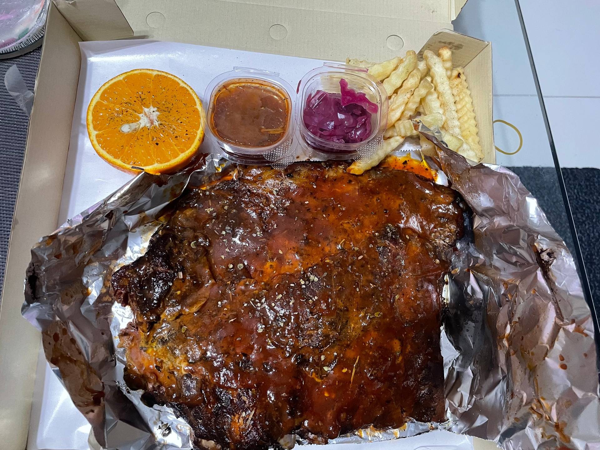 รีวิว SPARERIBS KING/the smoked house (ซี่โครงหมูบ้านรมควัน) bbq ...