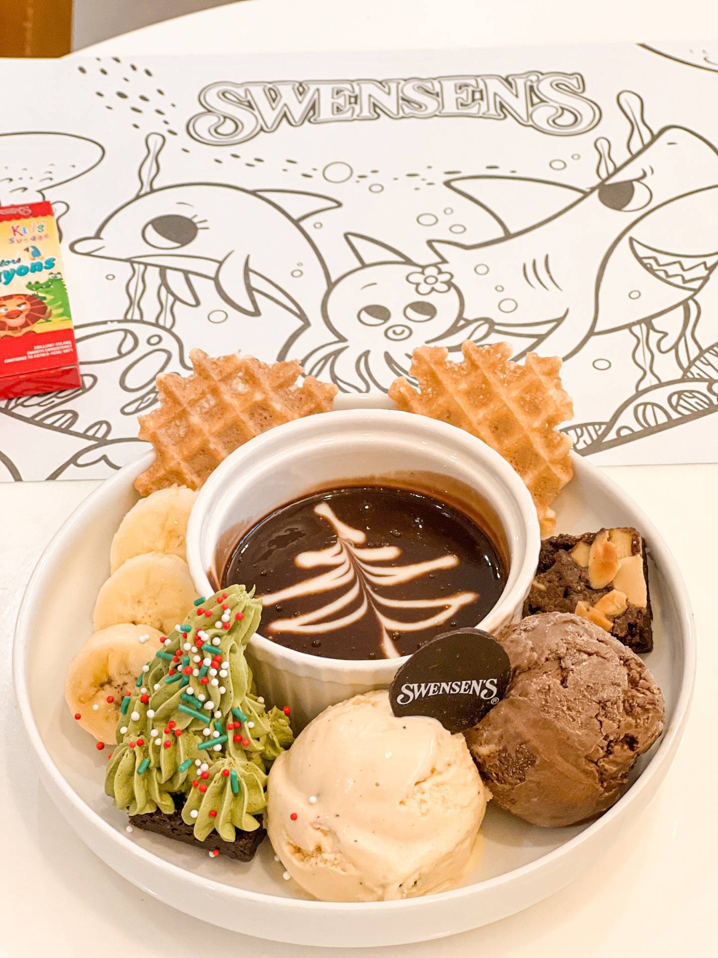 รีวิว Swensen's Terminal 21 - Nutella Fondue🎄😋