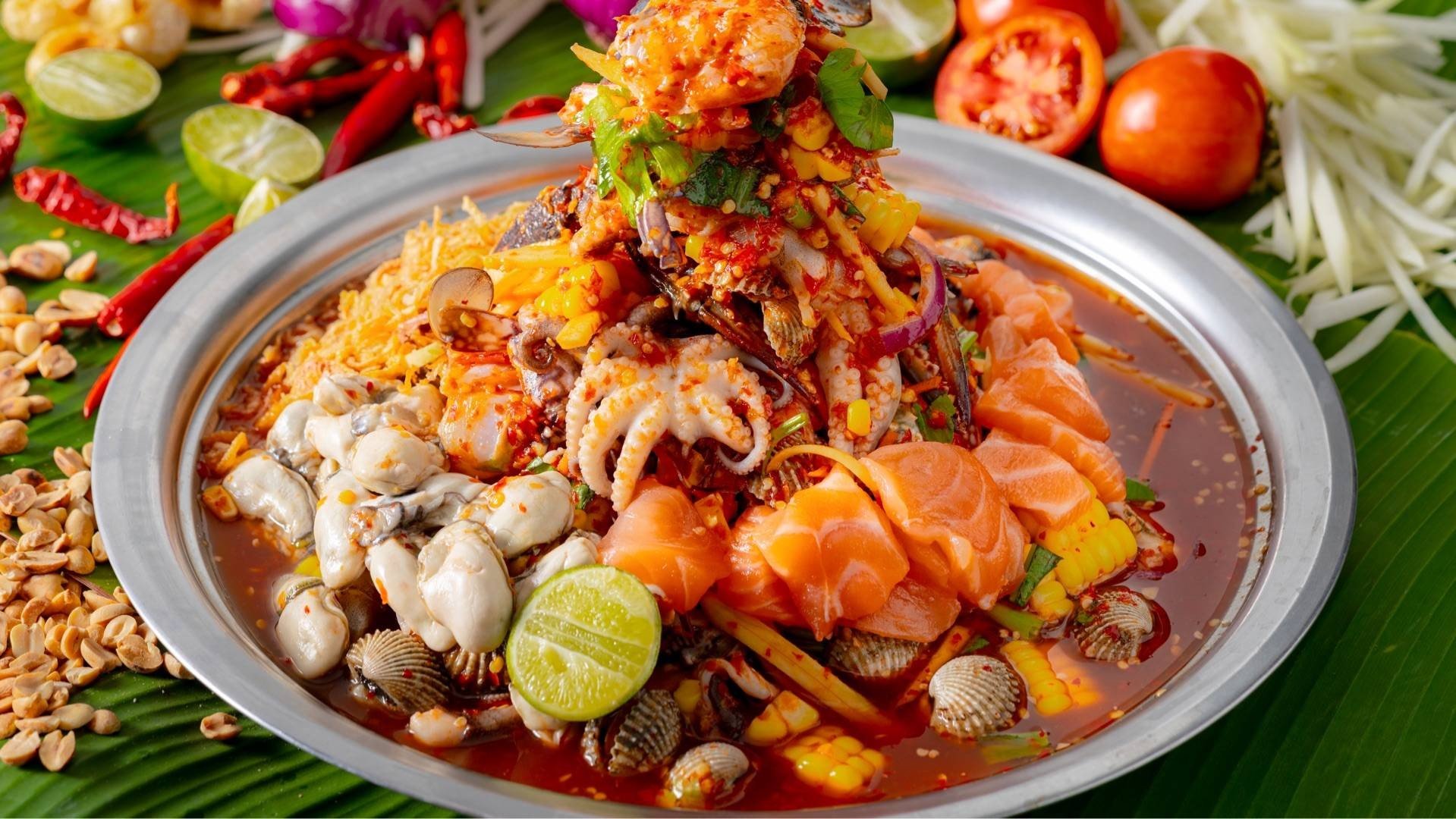 [รีวิว] ร้าน ยำปูม้าเจ็ดยอด สาขาเชียงใหม่-เจ้าของแบรนด์ | เมนูแนะนำ รูป ...