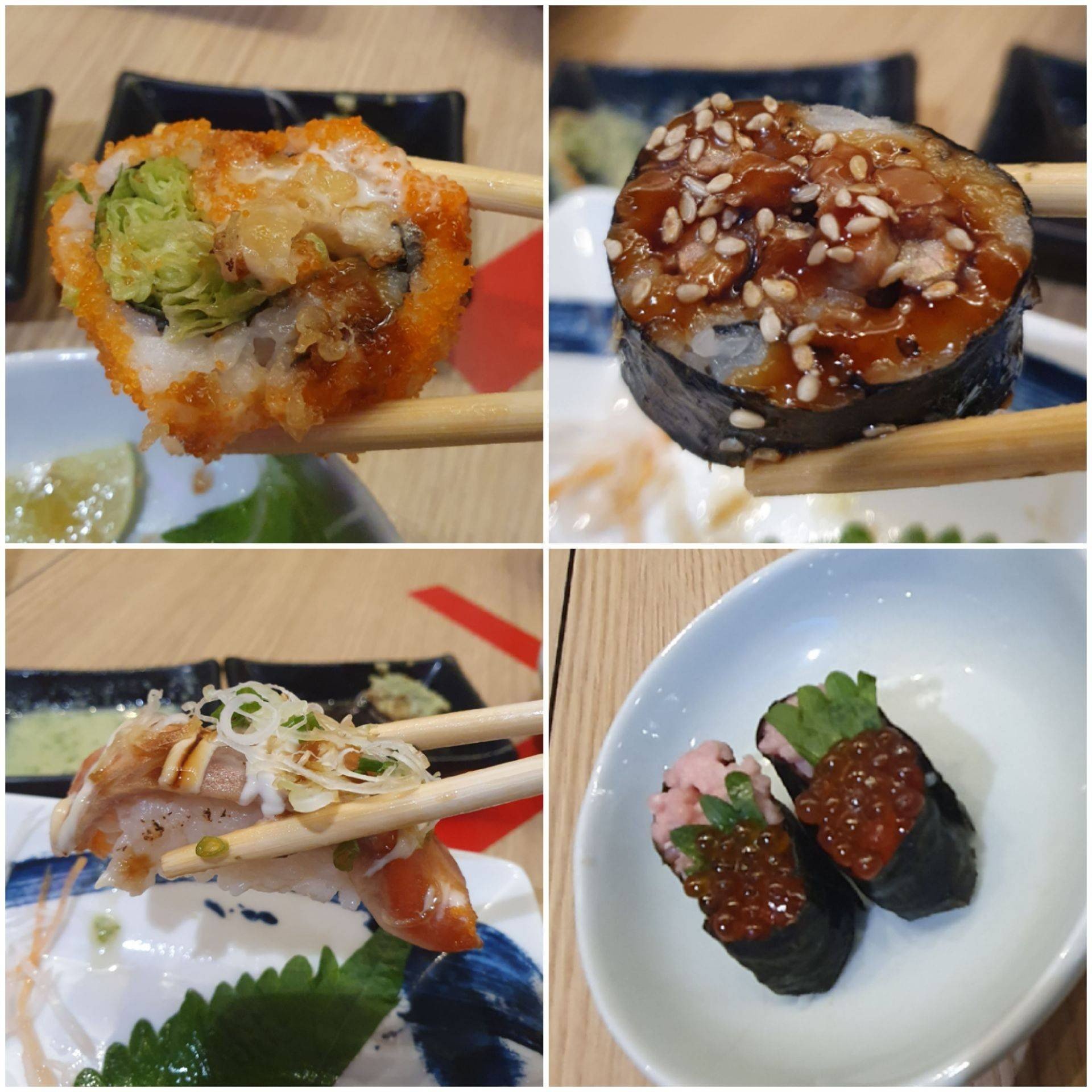 ซูชิหน้าต่างๆ • รสชาติเหมือนสาขาอื่น ร้าน OISHI EATERIUM แฟชั่น ไอส์ ...