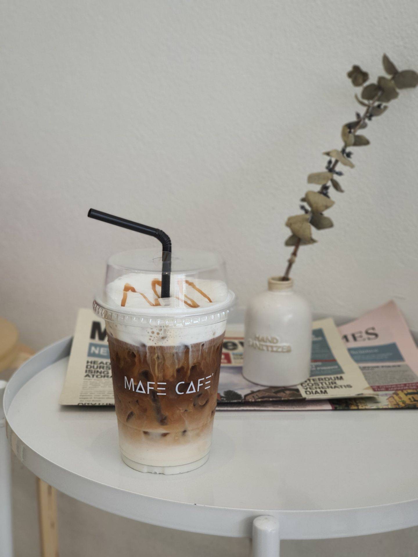 รีวิว Mafe Cafe' Minimal Space - คาเฟ่น่ารัก