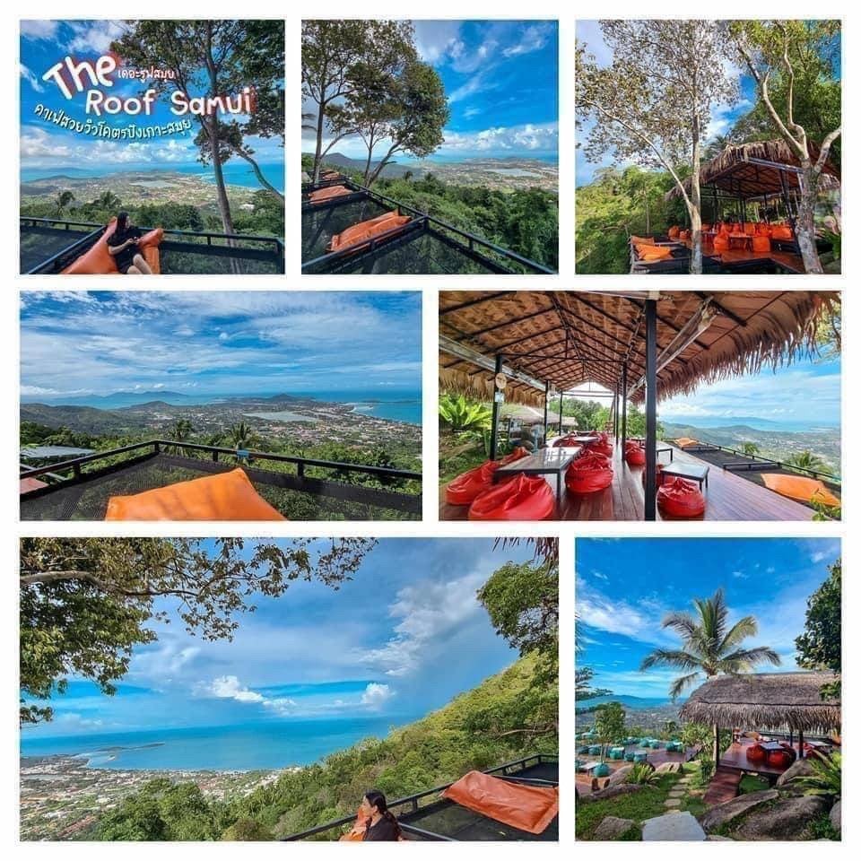 รีวิว THE ROOF SAMUI - คาเฟ่ร้านอาหารสมุยวิวสวยมาก
