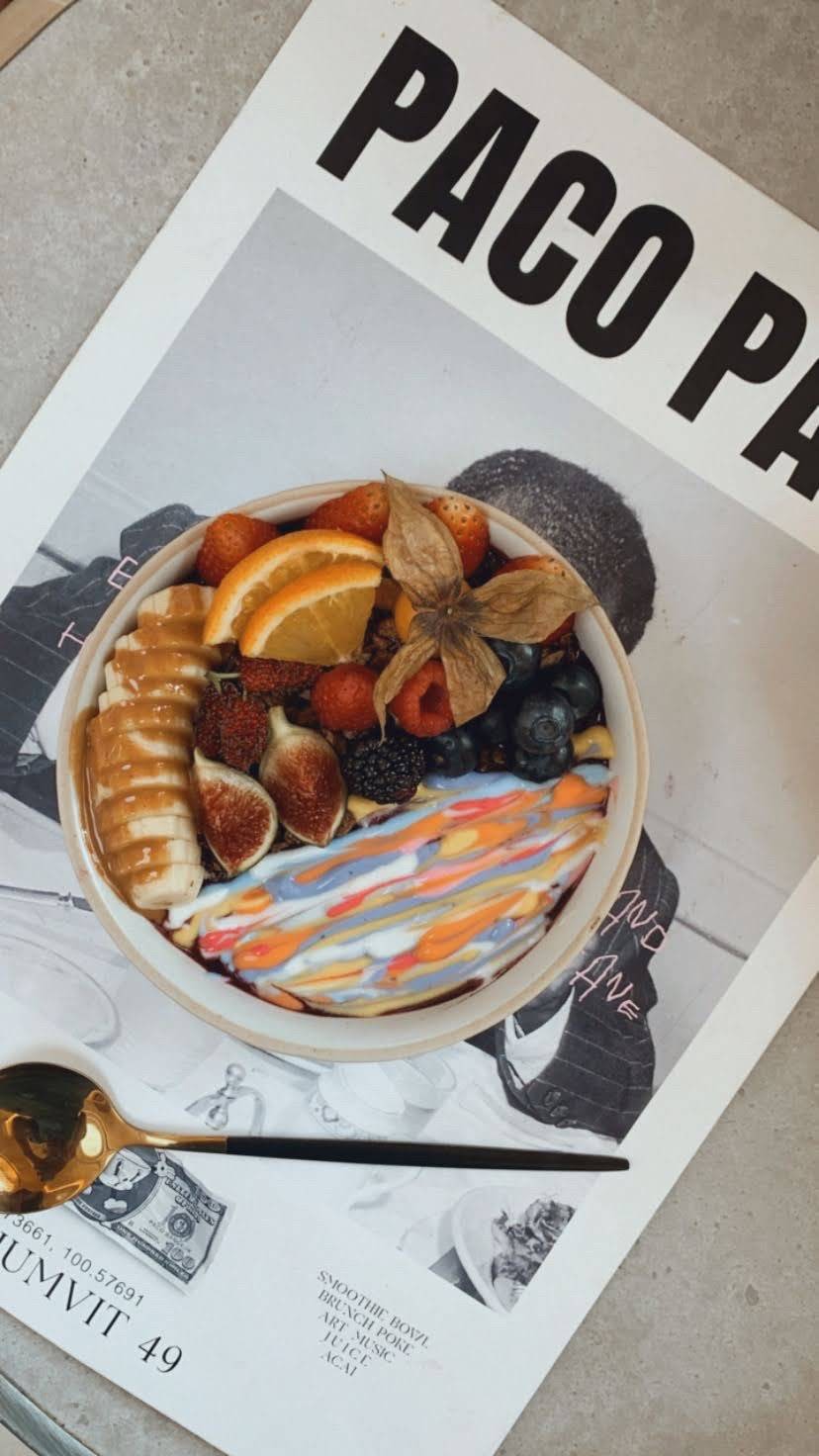 PACO BOWL ร้าน Paco Smoothie Cafe