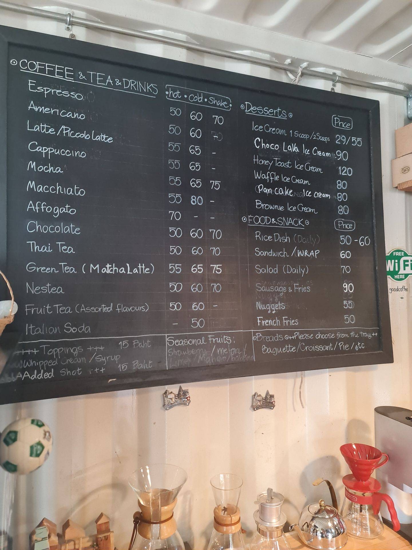 รีวิว Tiger TED Cafe - ร้านกาแฟติดห้างเมญ่า