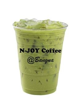 ชาเขียวมะลิเย็น • image ร้าน N-JOY COFFEE N-JOY COFFEE @Bangna