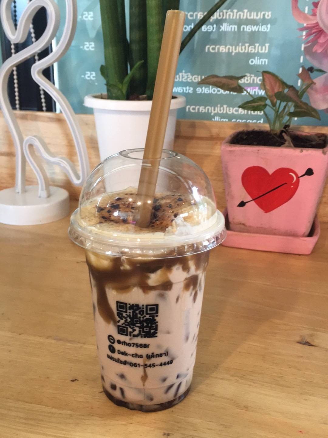 รีวิว dekcha สาขาบ้านโพธิ์ บ้านโพธิ์ - ชานมเด็กชาเด็ดมาก