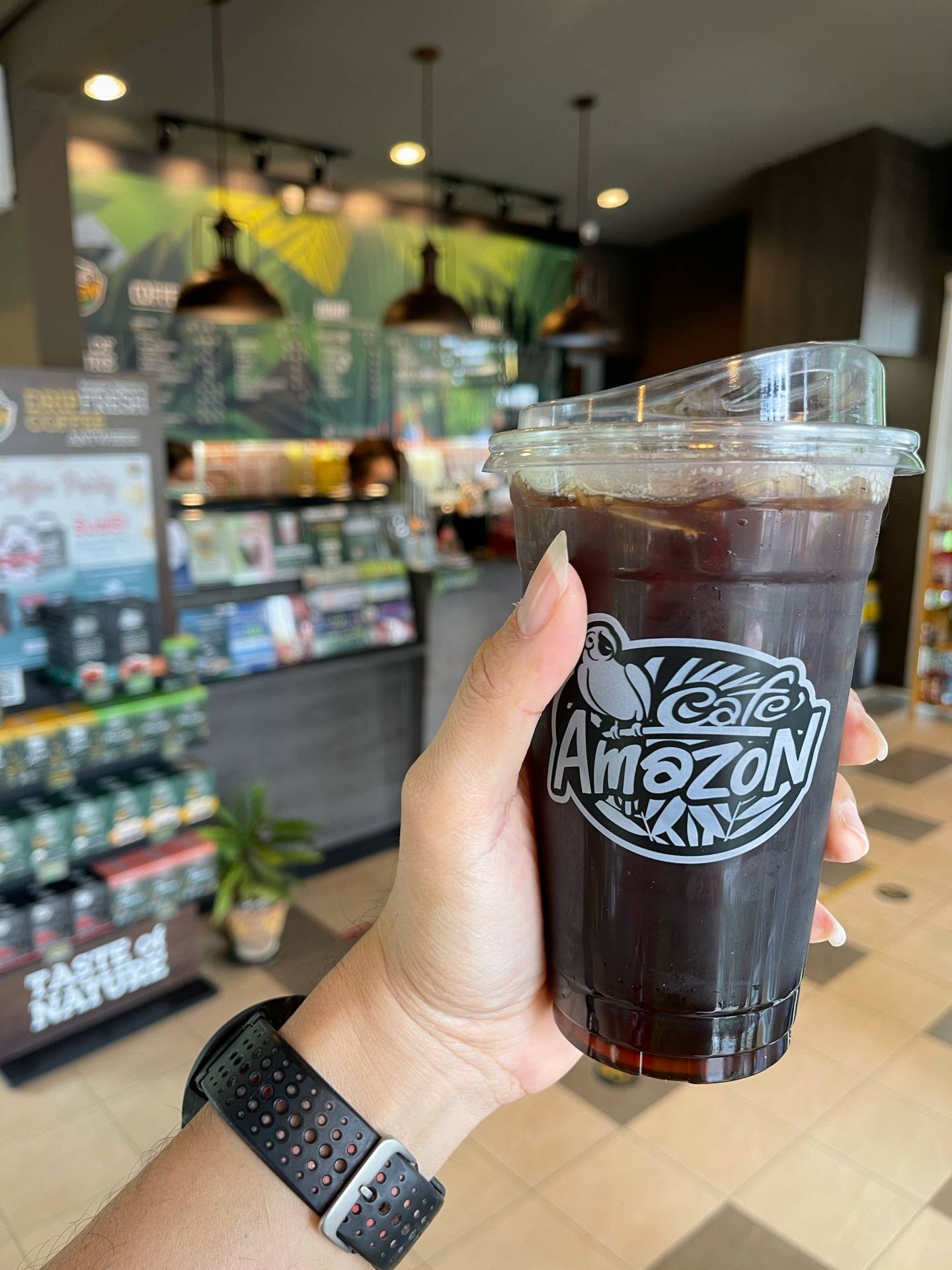 รีวิว Café Amazon - RM2040 สน. PTTRM โคราช-สูงเนิน กม.27 - แวะเติมความ ...