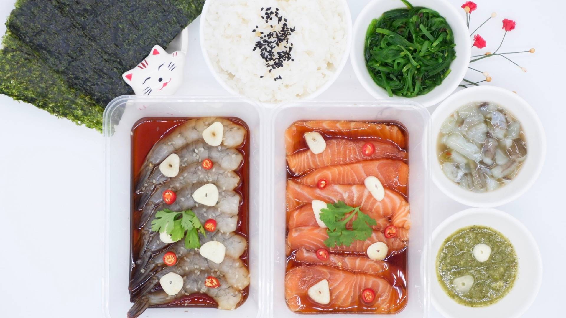 MoMo_Cook กุ้งดอง แซลม่อนดองซีอิ๊ว - สั่งอาหารเดลิเวอรี | Wongnai x ...