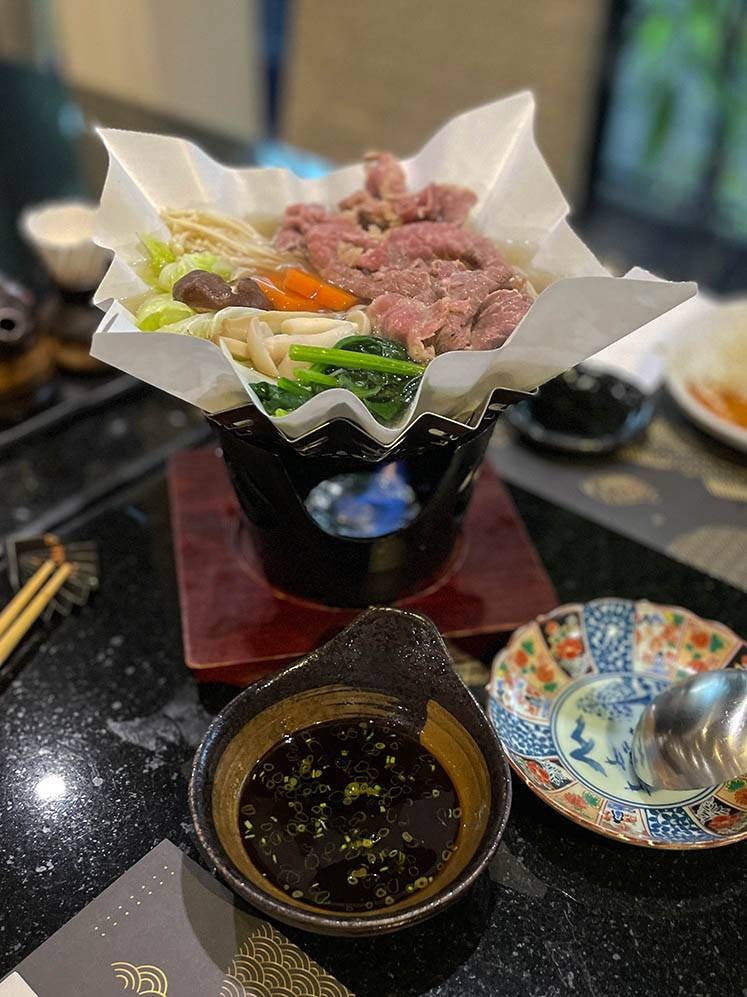 Gyūniku Kami Nabe ร้าน Shichi Japanese Restaurant ราชพฤกษ์