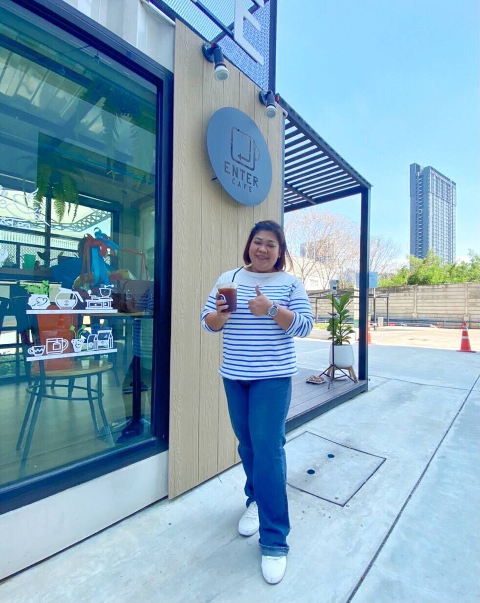 รีวิว Enter Cafe Saima - เมนู enter coffee เป็นเมนู siignature ของทาง ...