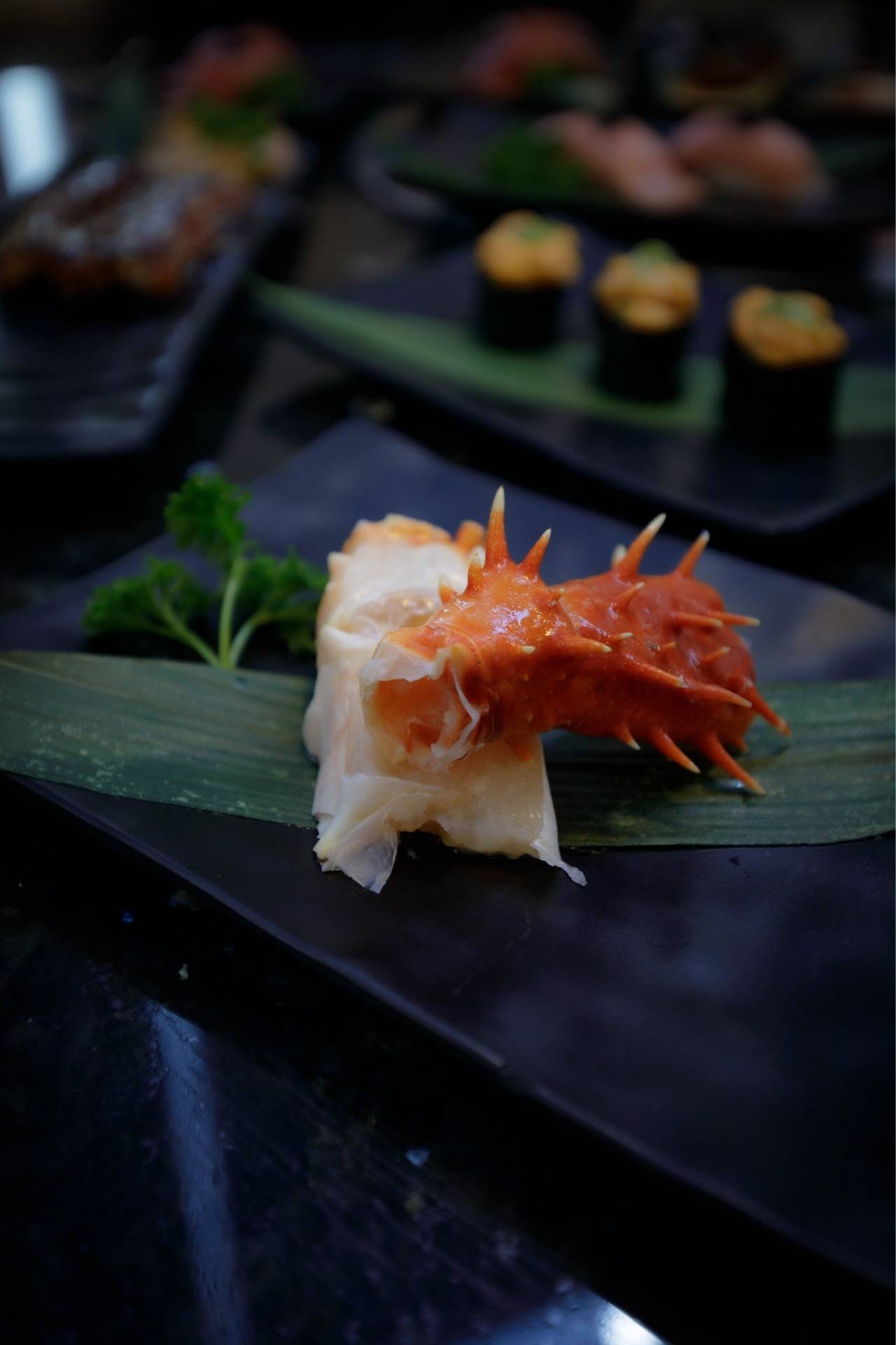 เนื้อปูซูไว ร้าน Tenjo Sushi & Yakiniku Premium Buffet Terminal 21