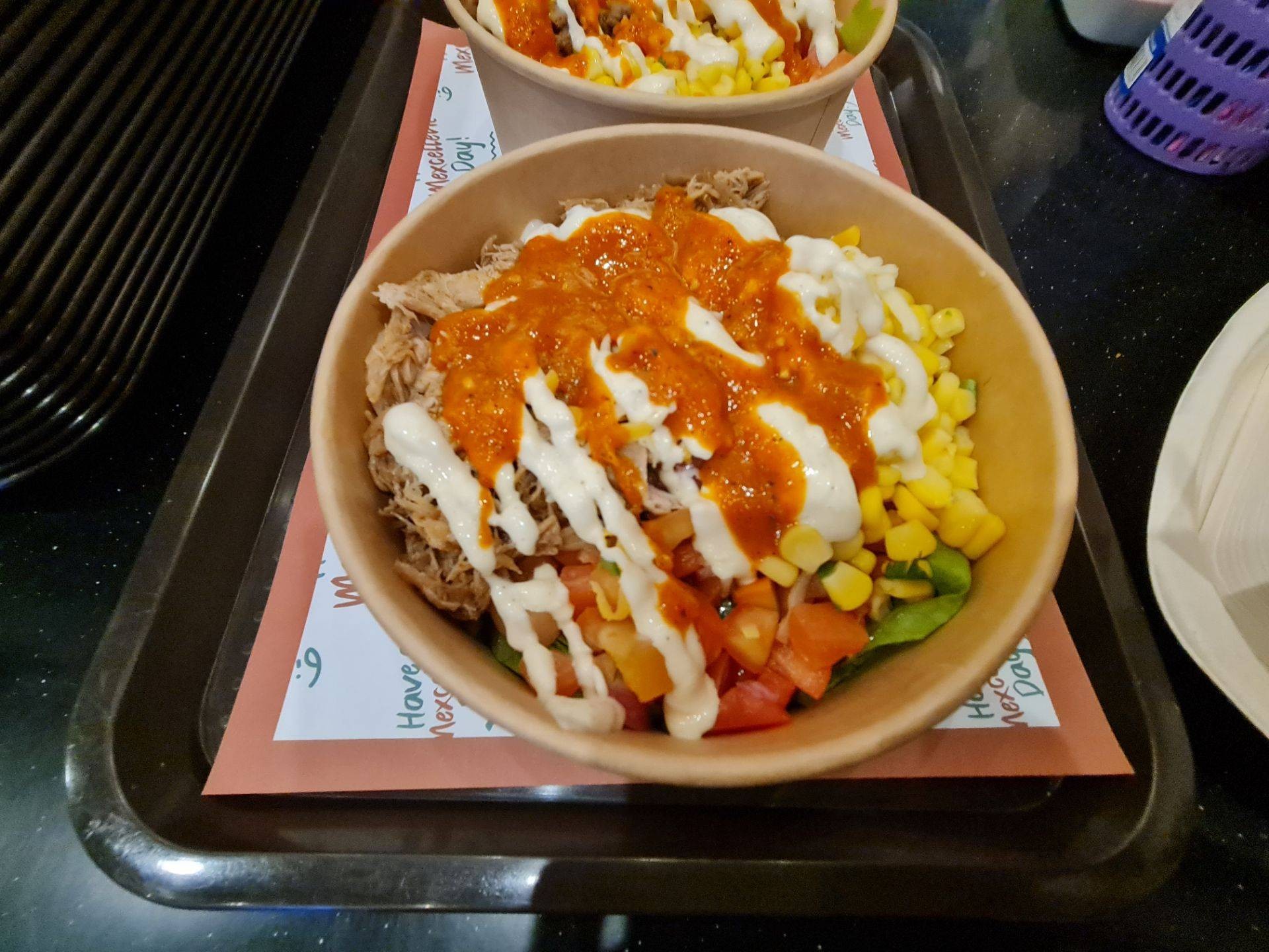 Pork Rice Bowl ร้าน Bowlito Sindhorn อาคารสินธร ถนนวิทยุ ปทุมวัน