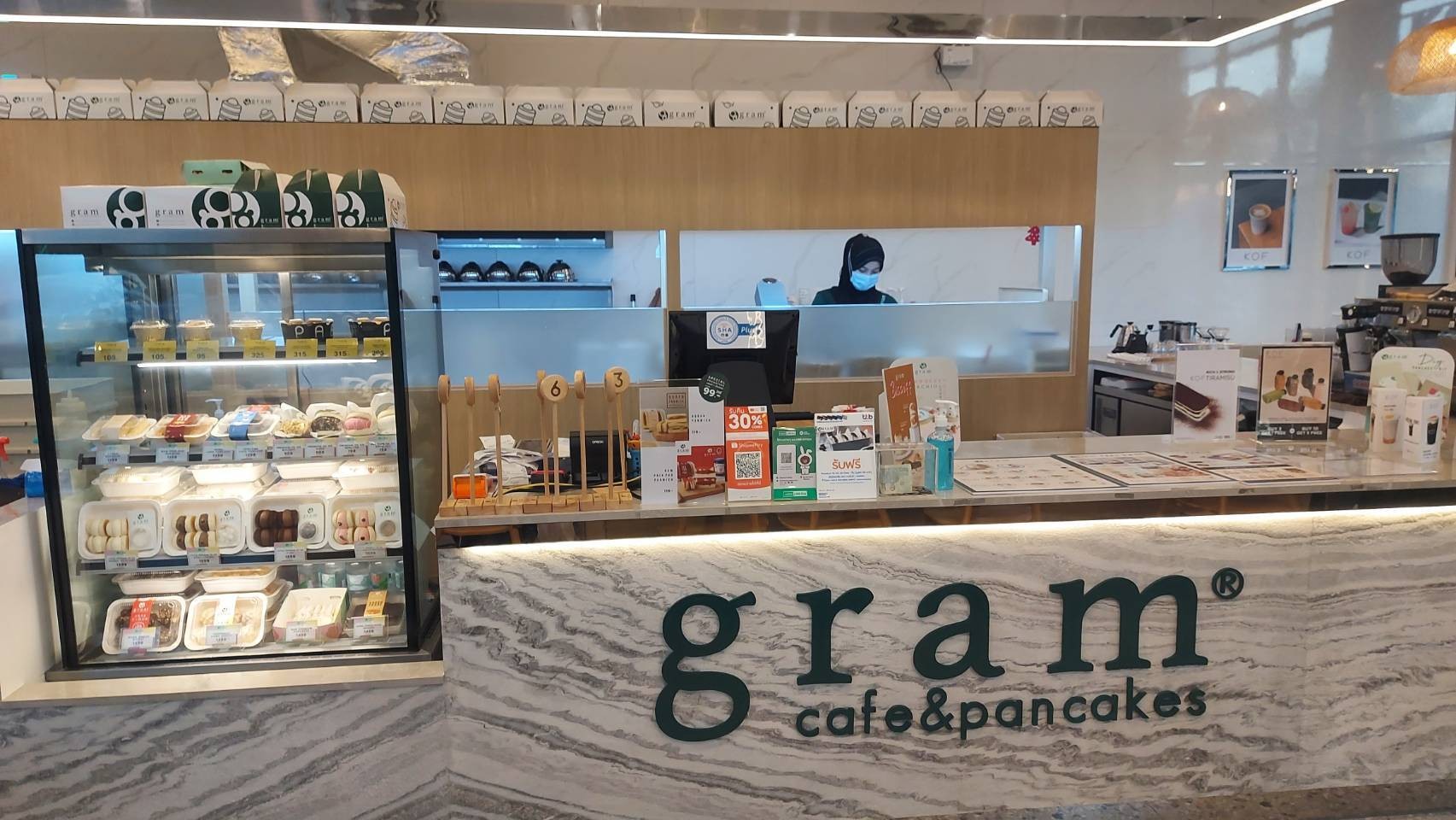 รีวิว Gram Café & Pancakes Market Place กรุงเทพกรีฑา - - Wongnai