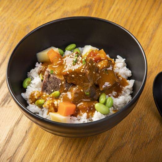 Beef cheek curry + steamed rice ร้าน Tokiojo อาคารสินธร