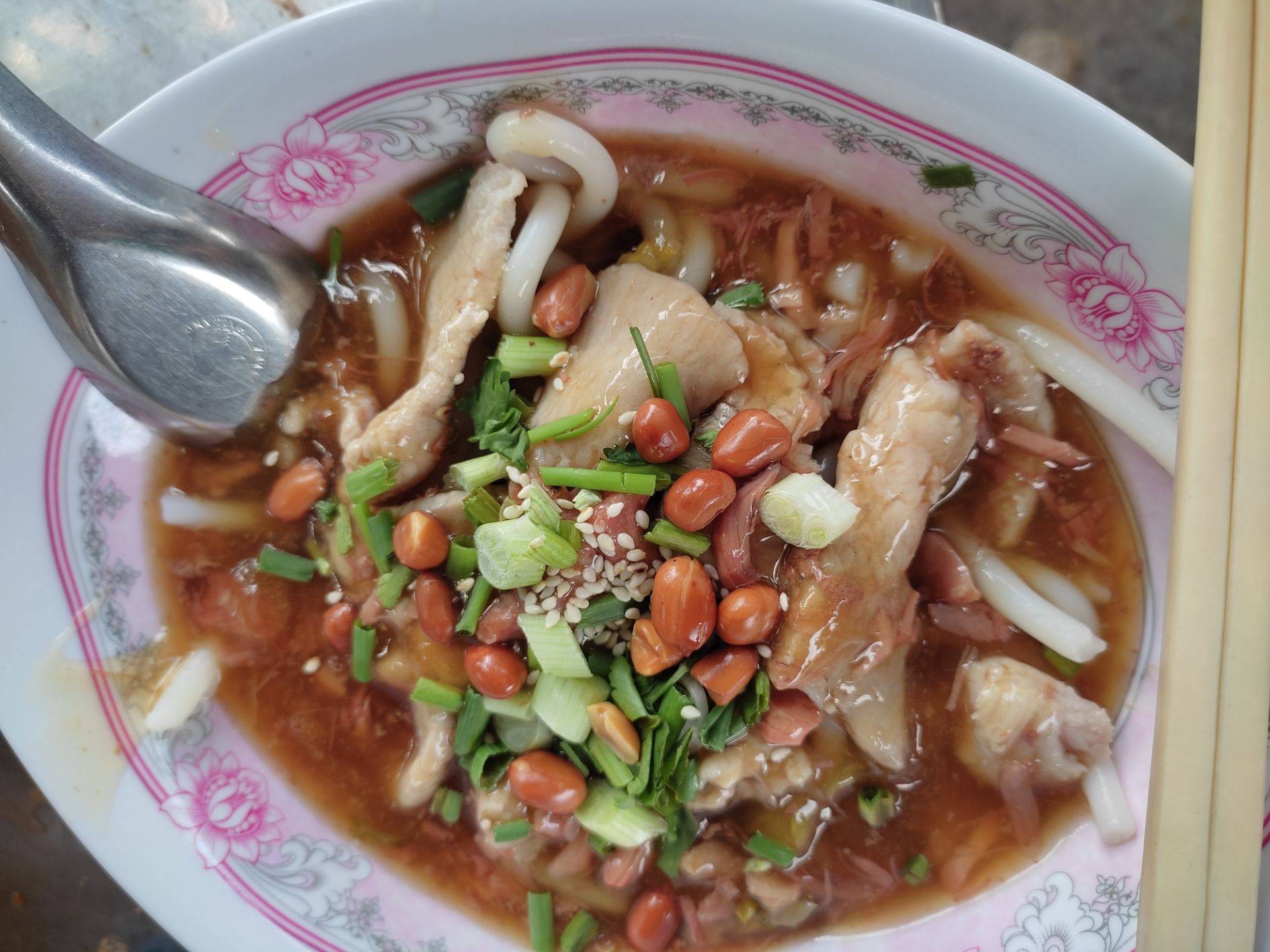 ขนมจีนไหหลำแห้งหมู • 50 ร้าน ขนมจีนไหหลำเจ๊นิด
