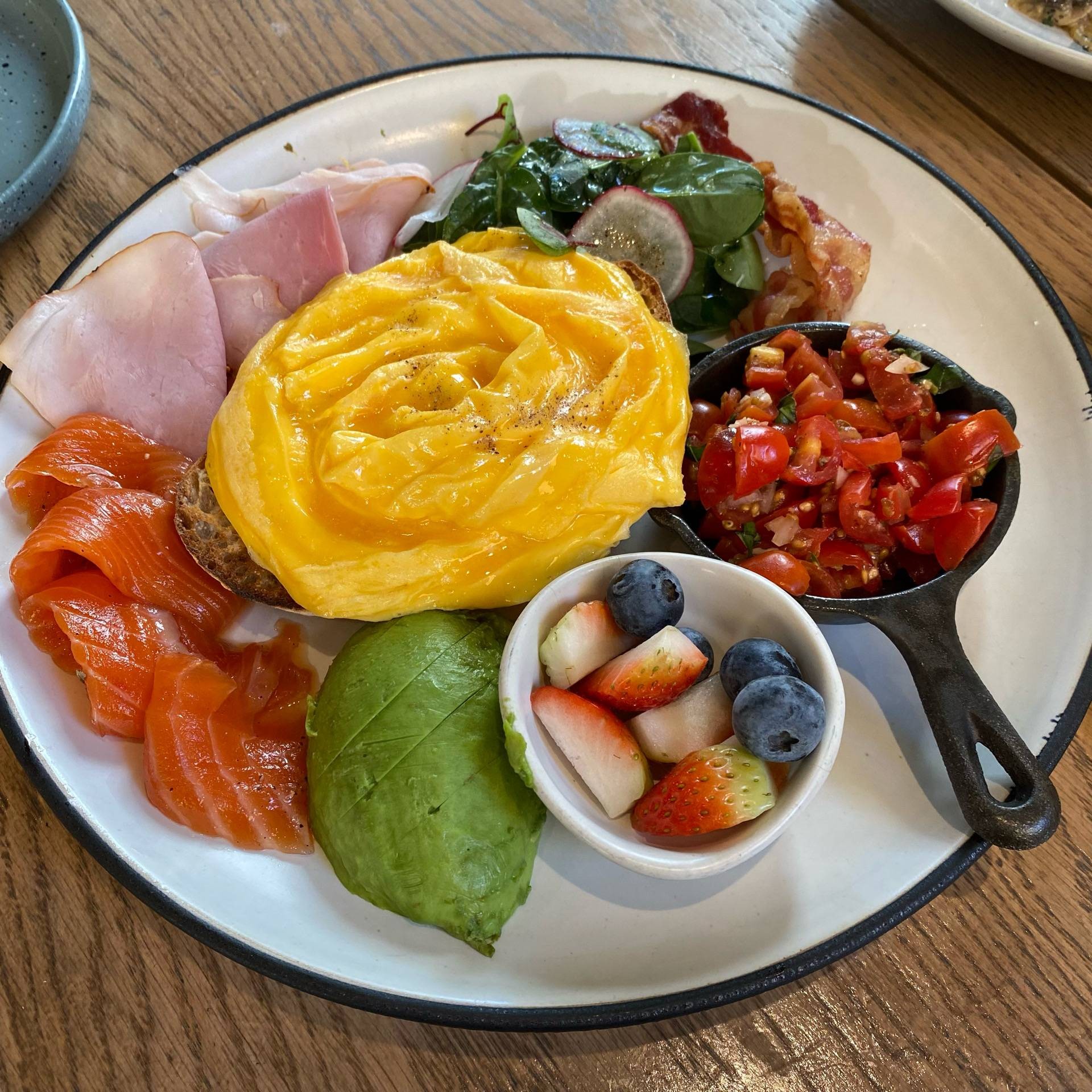 Breakfast Board ร้าน Toby’s Saladaeng