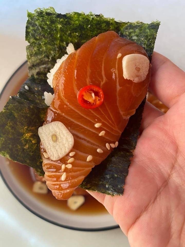 รีวิว Silly Salmon - ปลาสดมาก