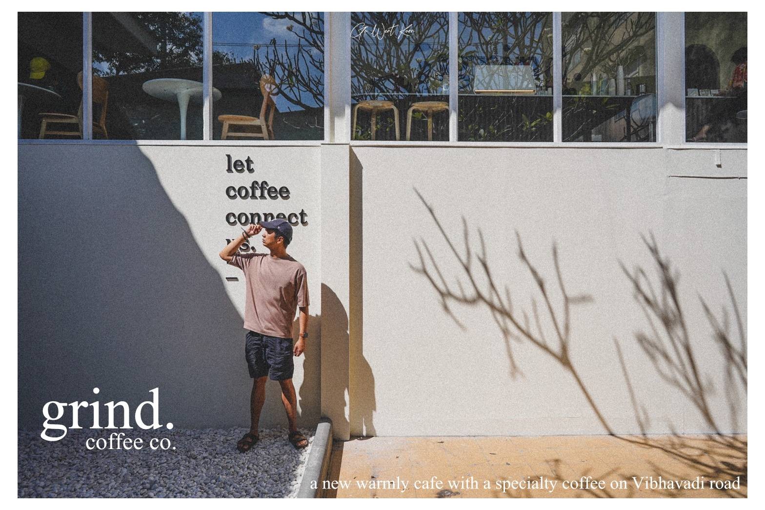 รีวิว grind coffee co. - - grind. coffee co. ...คาเฟ่ specialty coffee ...