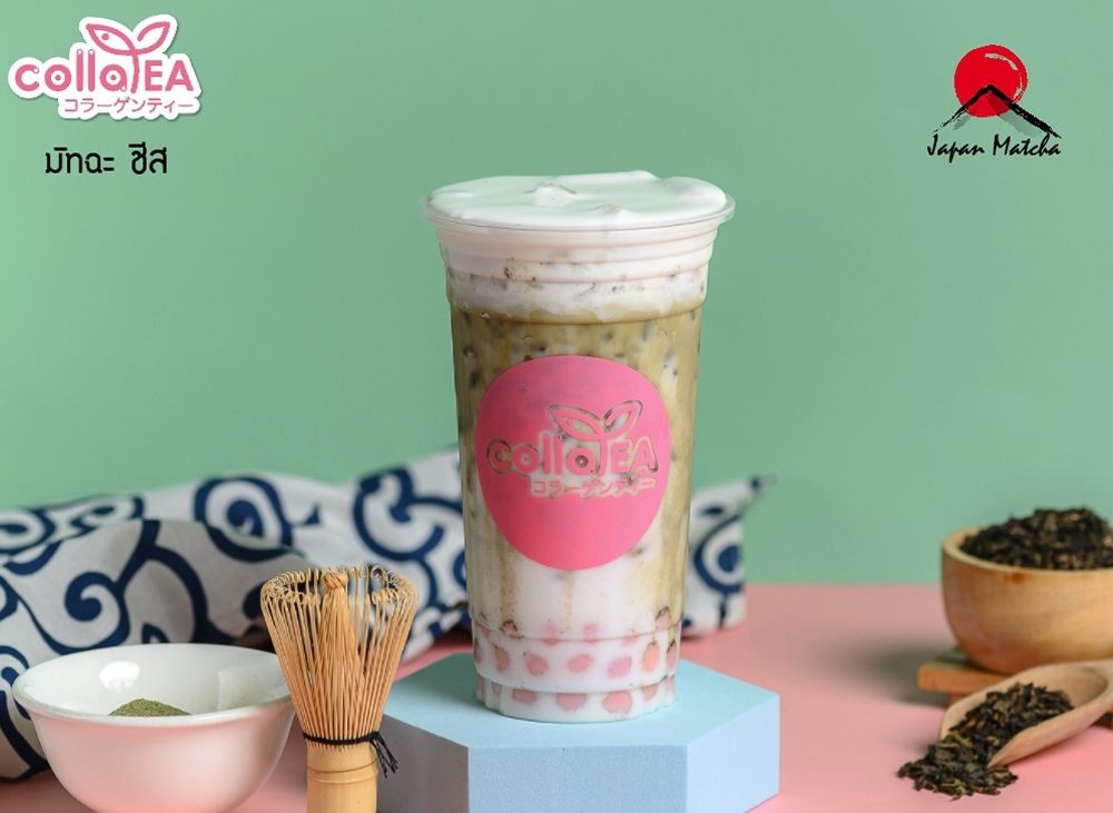 รีวิว Colla Tea ม.หอการค้าไทย - ชานมไข่มุกผสมคอลลาเจ้น