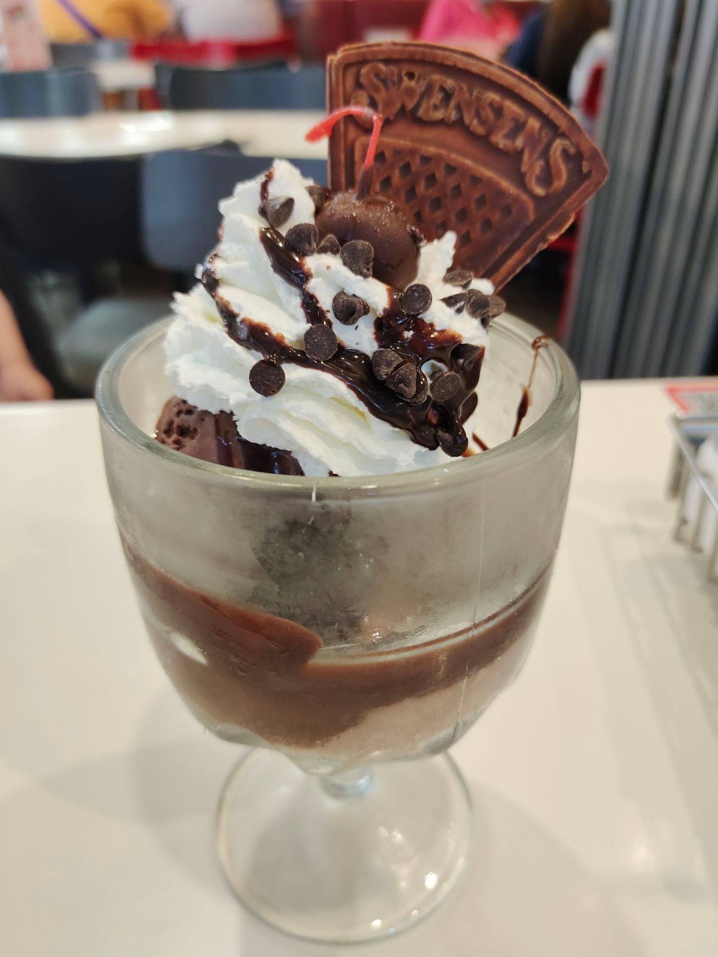 Sticky Chew Choc Fantasy • แก้วละ 155.- บาท ร้าน Swensen's ชั้น1 IMPERIAL SUMRONG