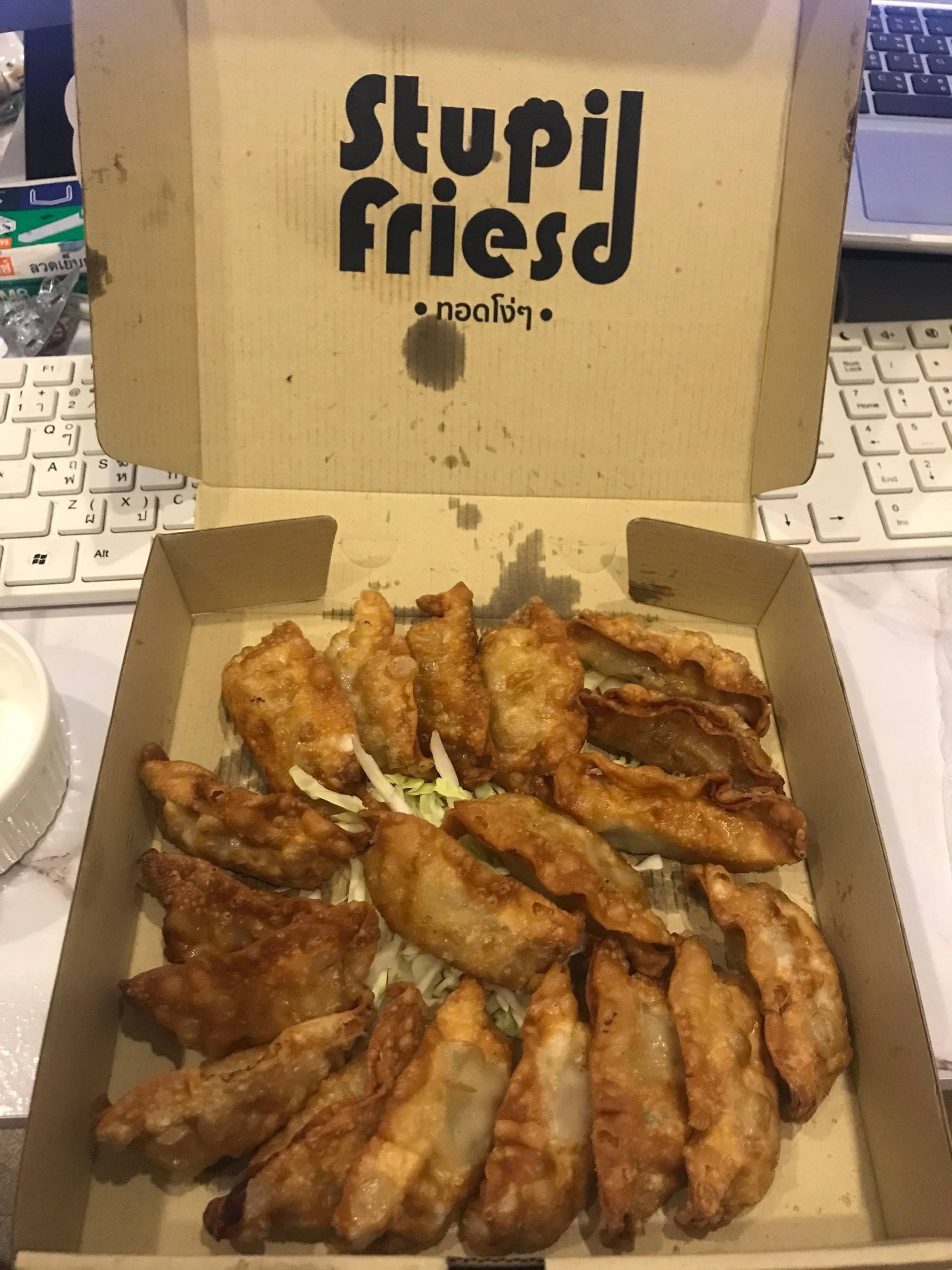 รูป Stupid fries เกี๋ยวซ่าทอด อ่อนนุช พระโขนง บางจาก-บีทีเอสอ่อนนุช