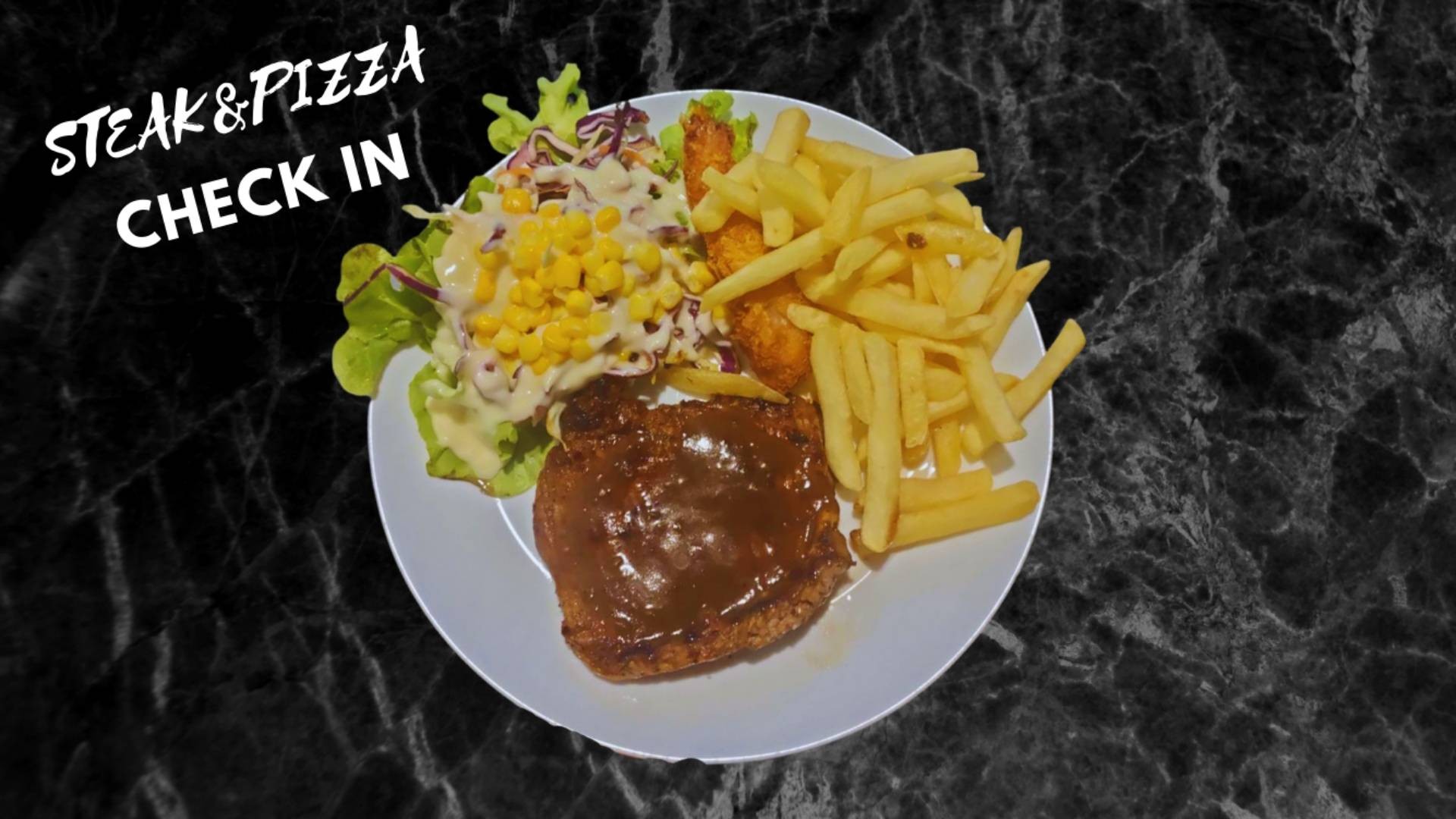 ร้าน Steak & Pizza Check In | รีวิวร้านอาหาร