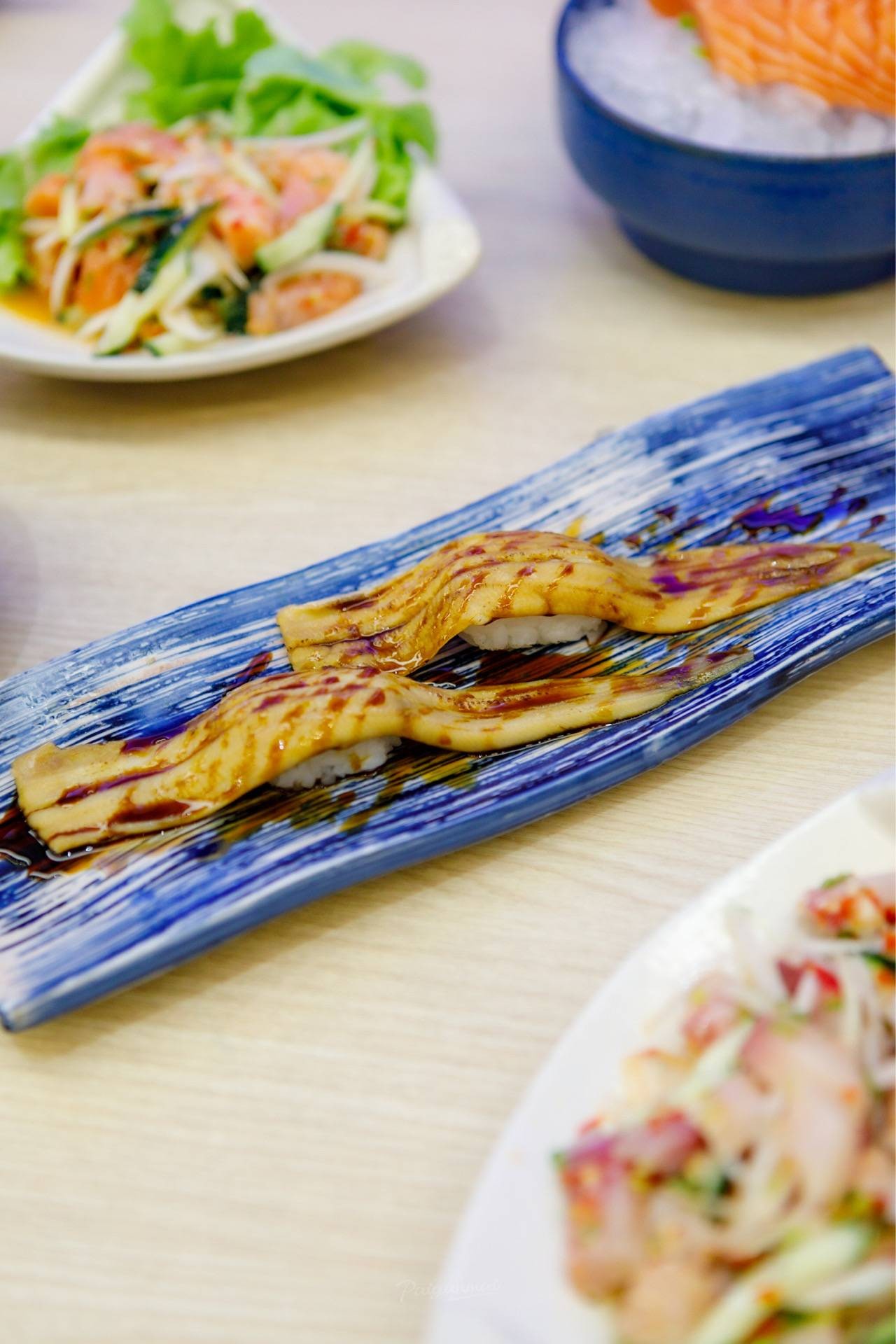 ปลาไหลทะเล ร้าน Fin Sushi แฟชั่นไอส์แลนด์ - Wongnai