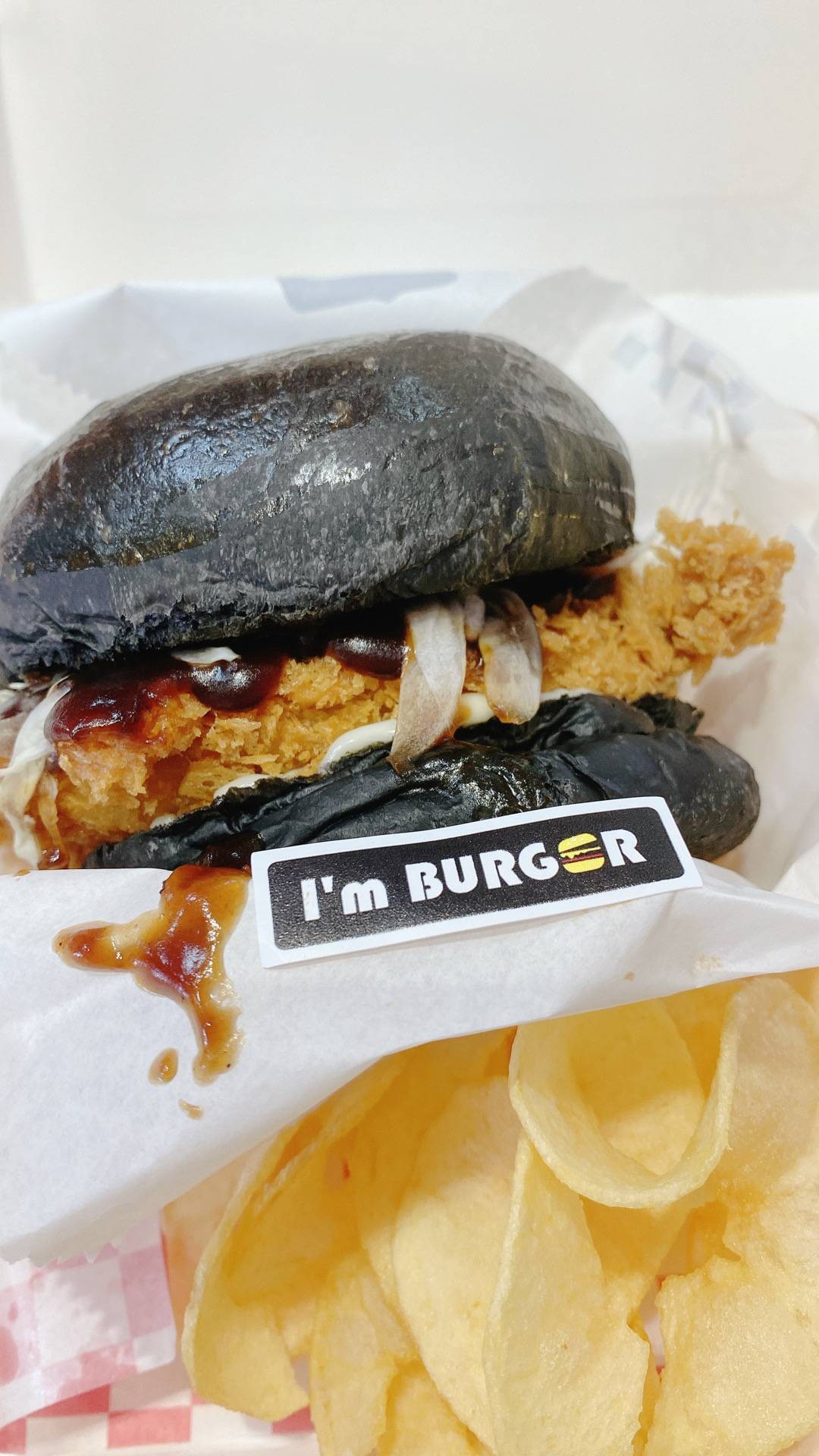 เซ็ตเบอร์เกอร์ทงคัตสึหมู ร้าน I'm BURGER - Wongnai