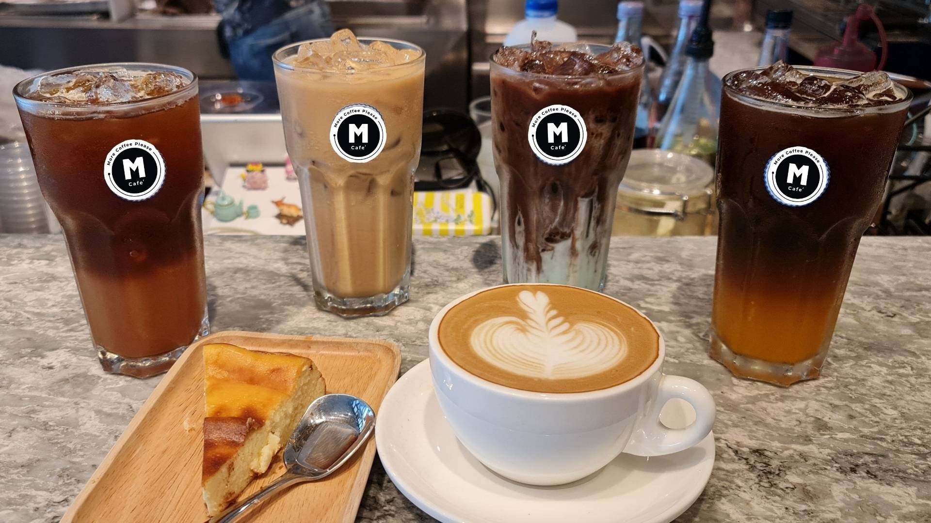 M Cafe' more coffee please - สั่งอาหารเดลิเวอรี | Wongnai x LINE MAN