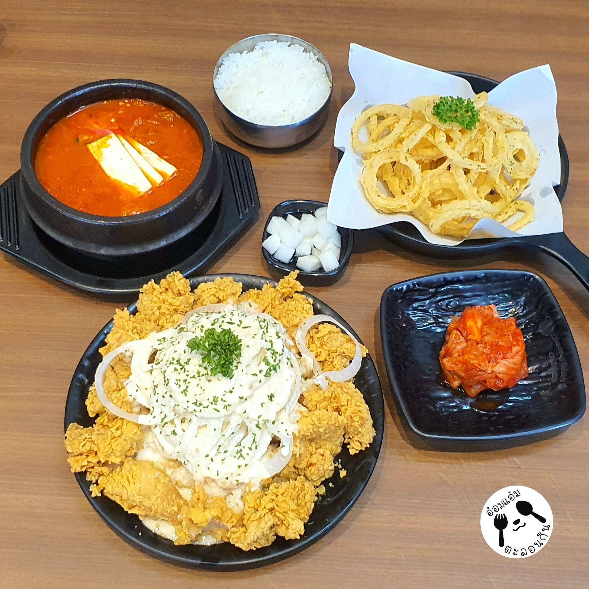 Combo Set ร้าน Choongman Chicken Int Intersect Rama 3