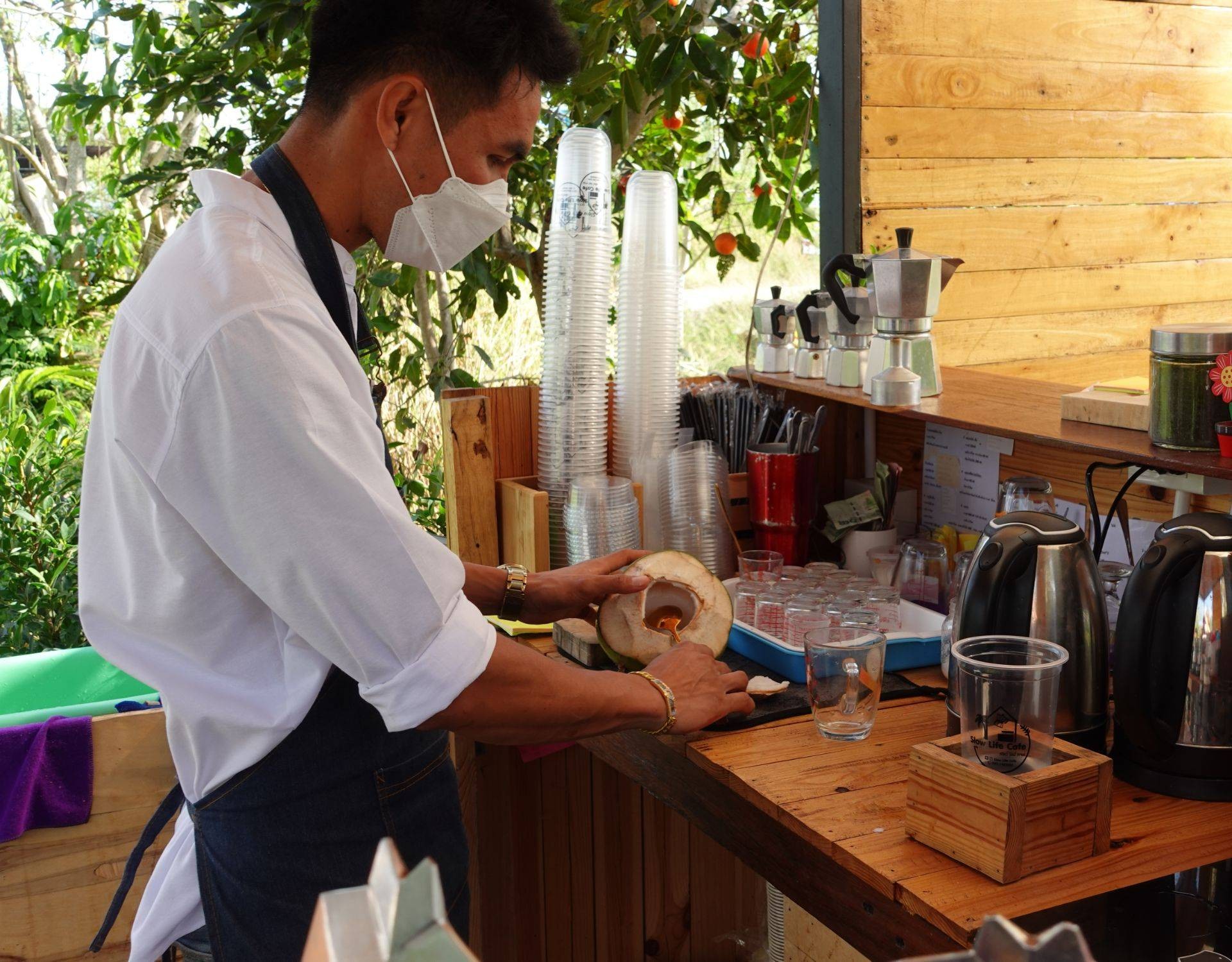 ร้าน Slow Life Cafe แม่กลอง | รีวิวร้านอาหาร